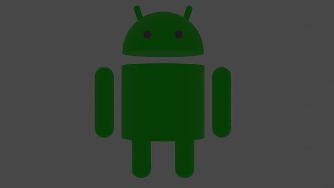 Android logo 3D model | CGTrader