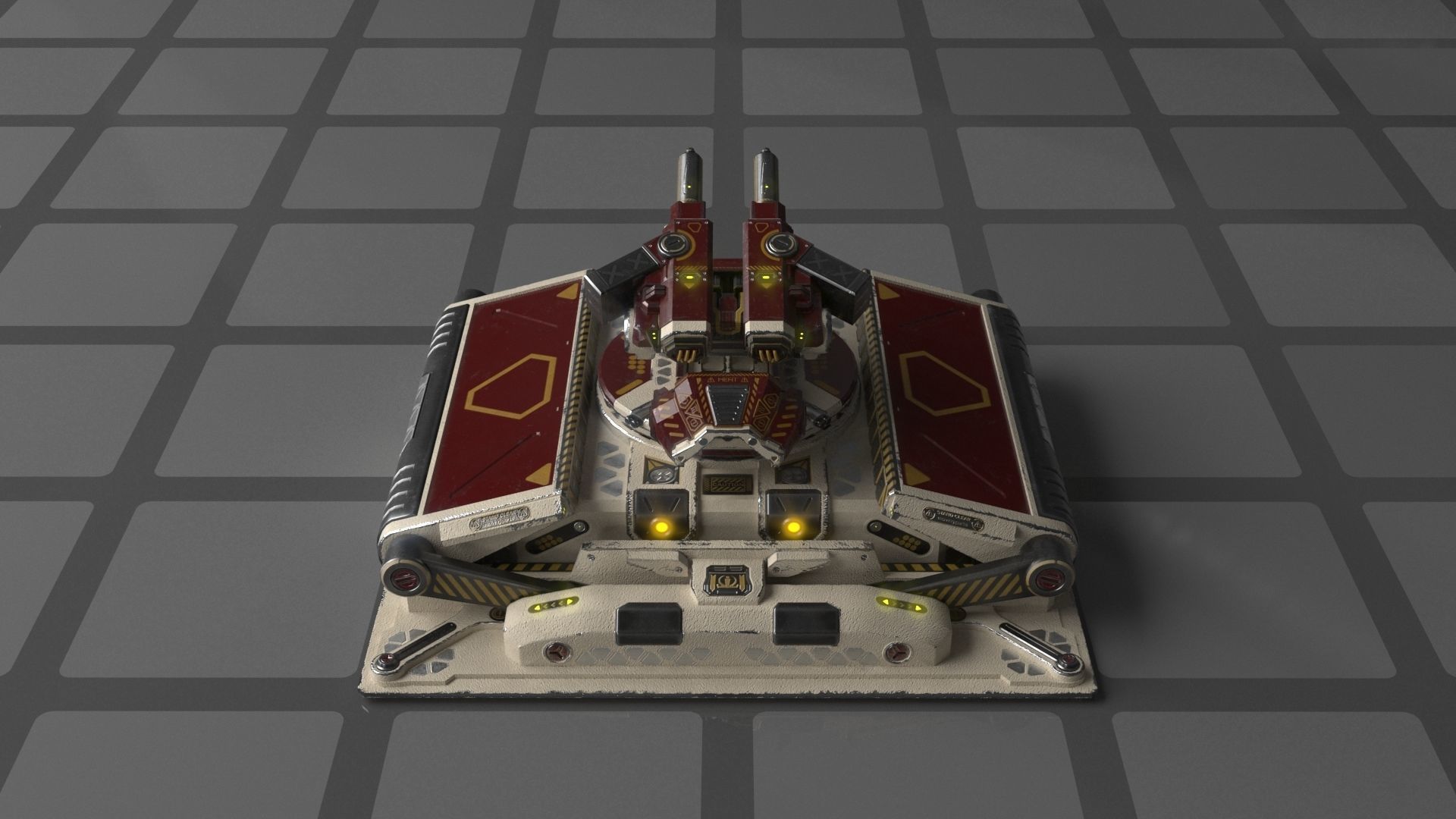Imperial Medium Repeater 3D model animated | CGTrader