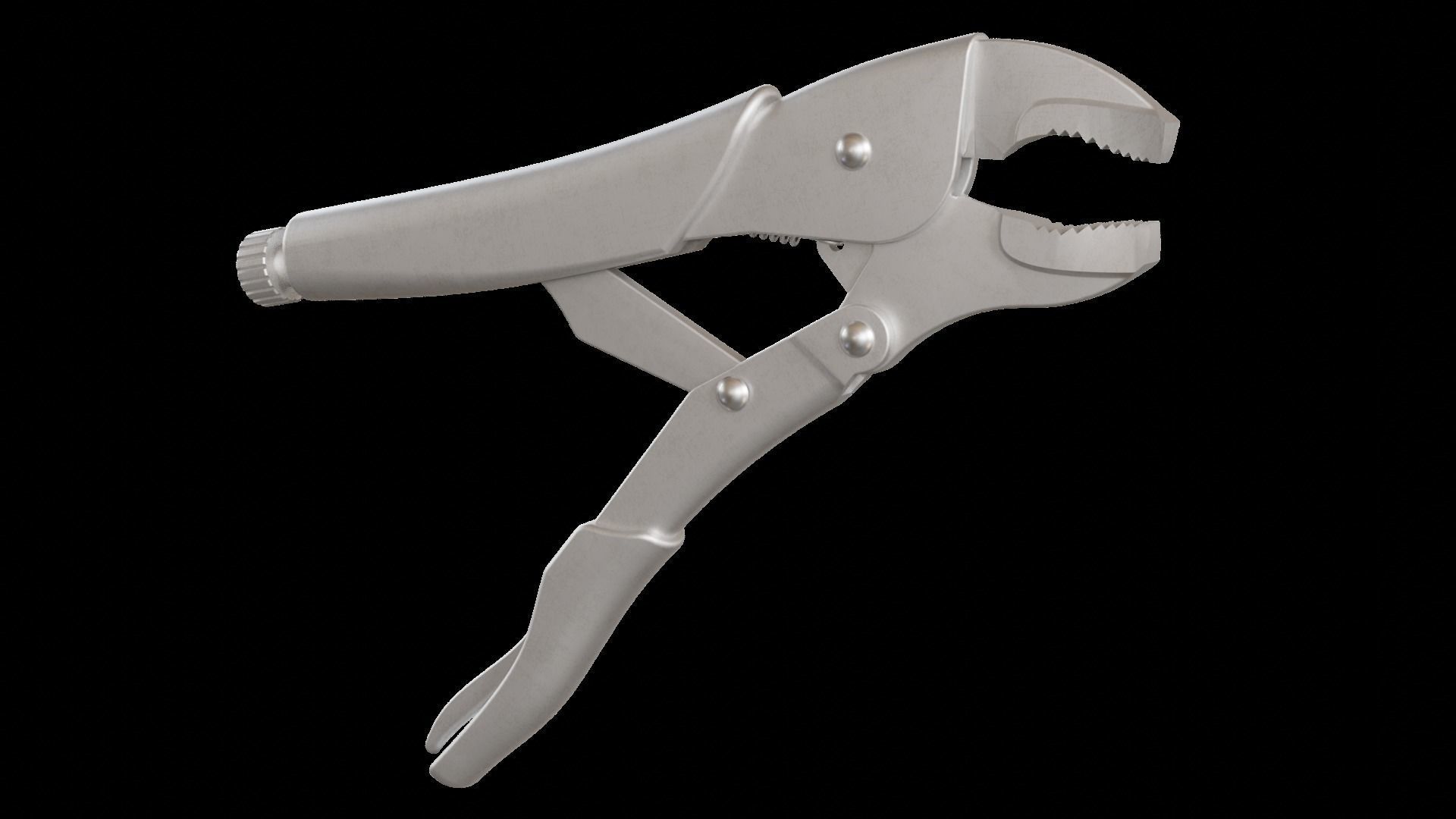 Locking Plier 3D model | CGTrader