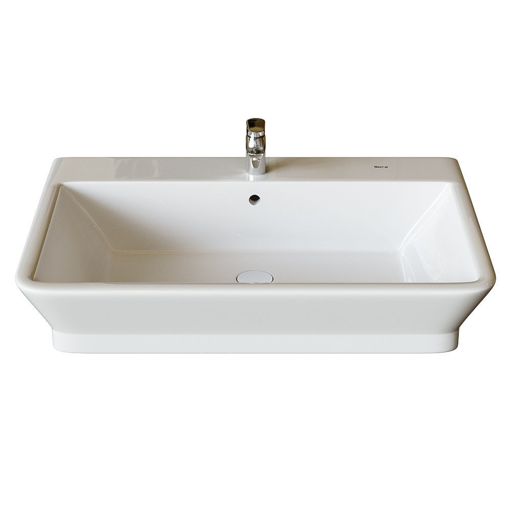 Roca The Gap sink 65x47 cm suspended 327473000 3D model