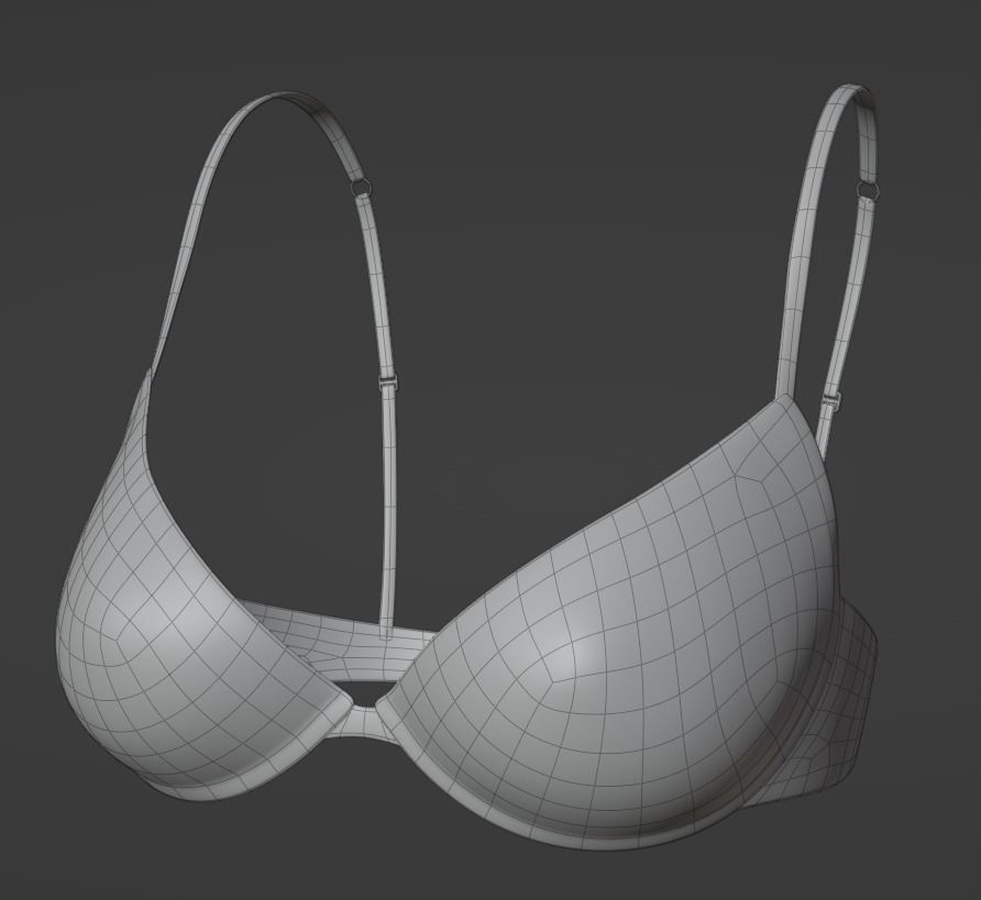 3D model Push-up Bra VR / AR / low-poly | CGTrader