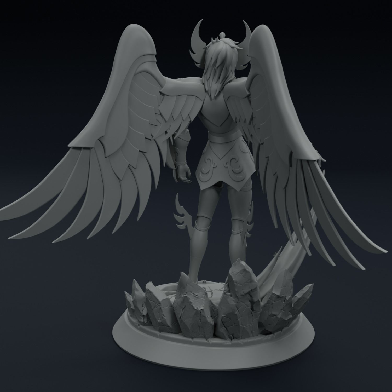 Cygnus Hyoga god divine clothes 3D model 3D printable | CGTrader