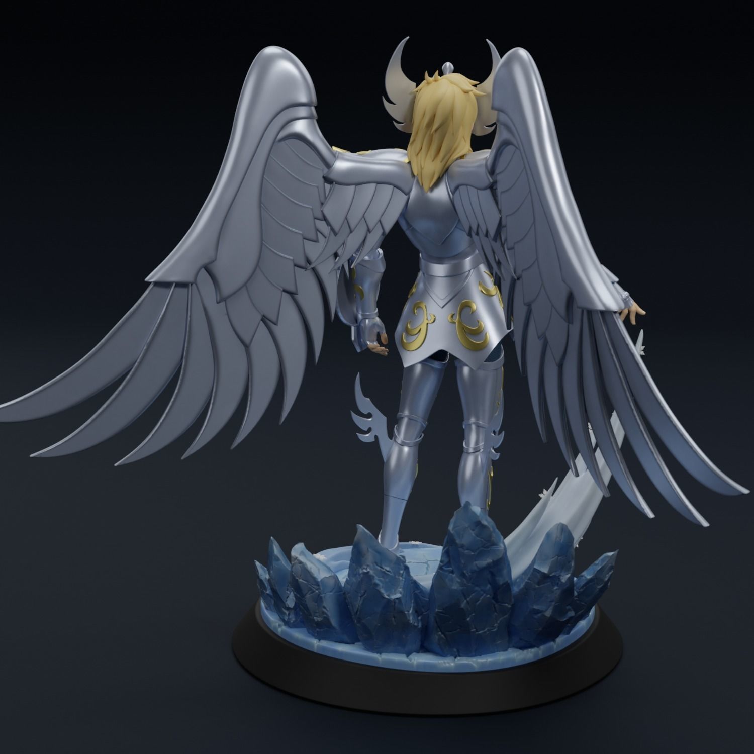 Cygnus Hyoga god divine clothes 3D model 3D printable | CGTrader