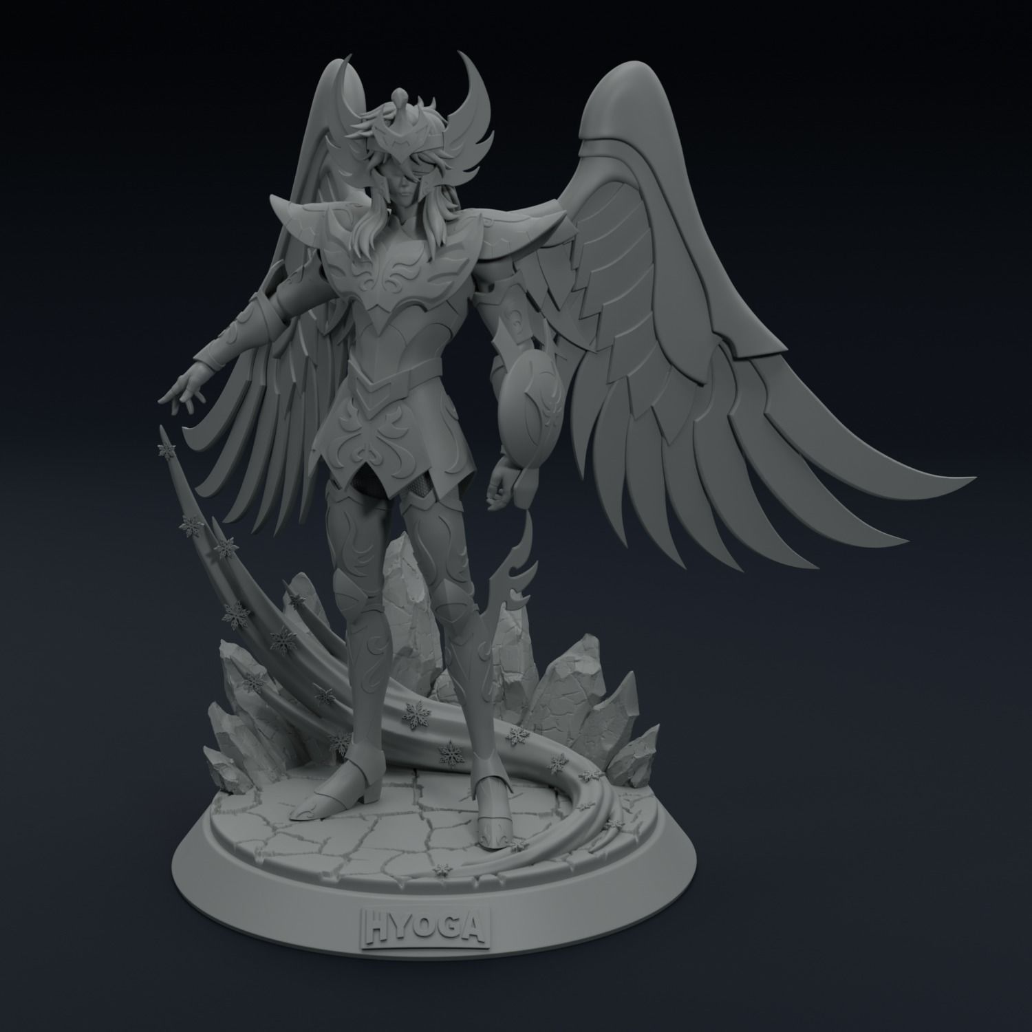Cygnus Hyoga god divine clothes 3D model 3D printable | CGTrader