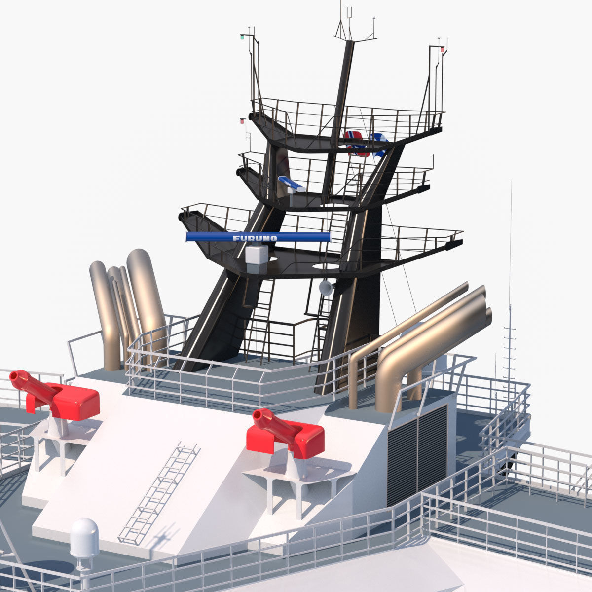Anchor Handling Tug Supply Vessel BOURBON ARCTIC 3D model | CGTrader