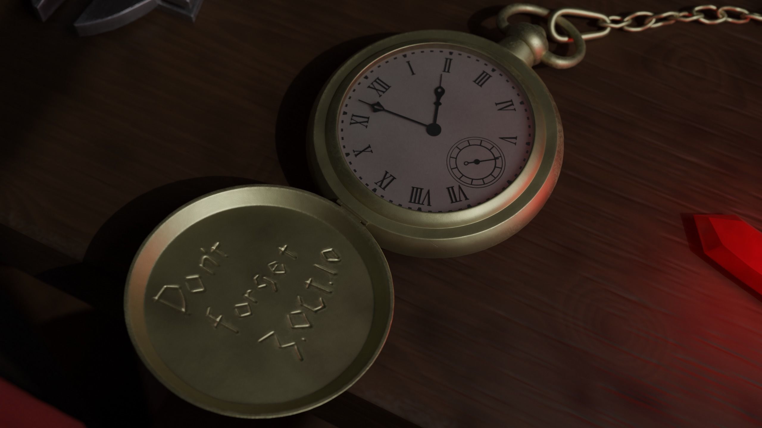 3D model Pocket Watch from Fullmetal Alchemist VR / AR / low-poly ...