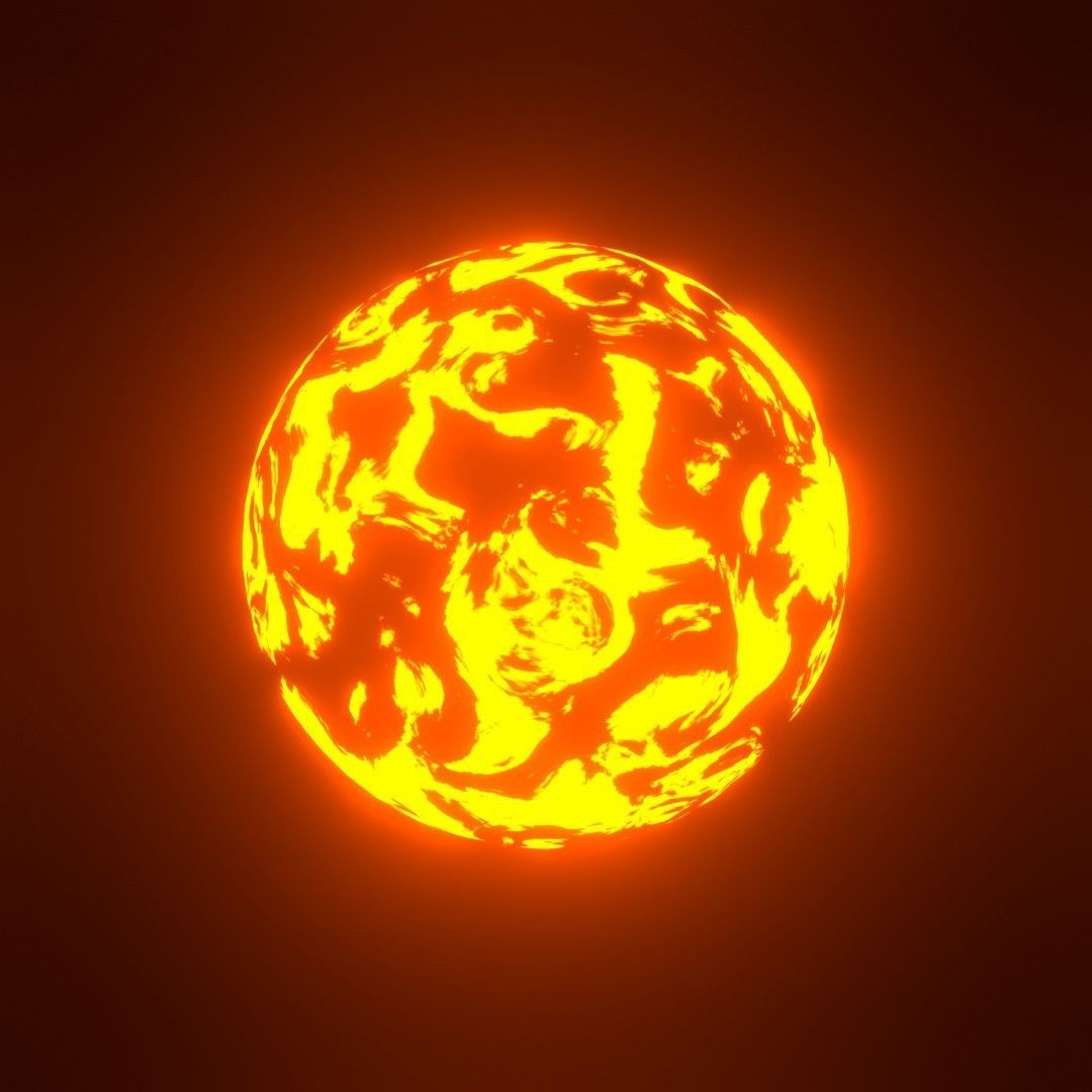 Procedural Lava Shader free Texture | CGTrader