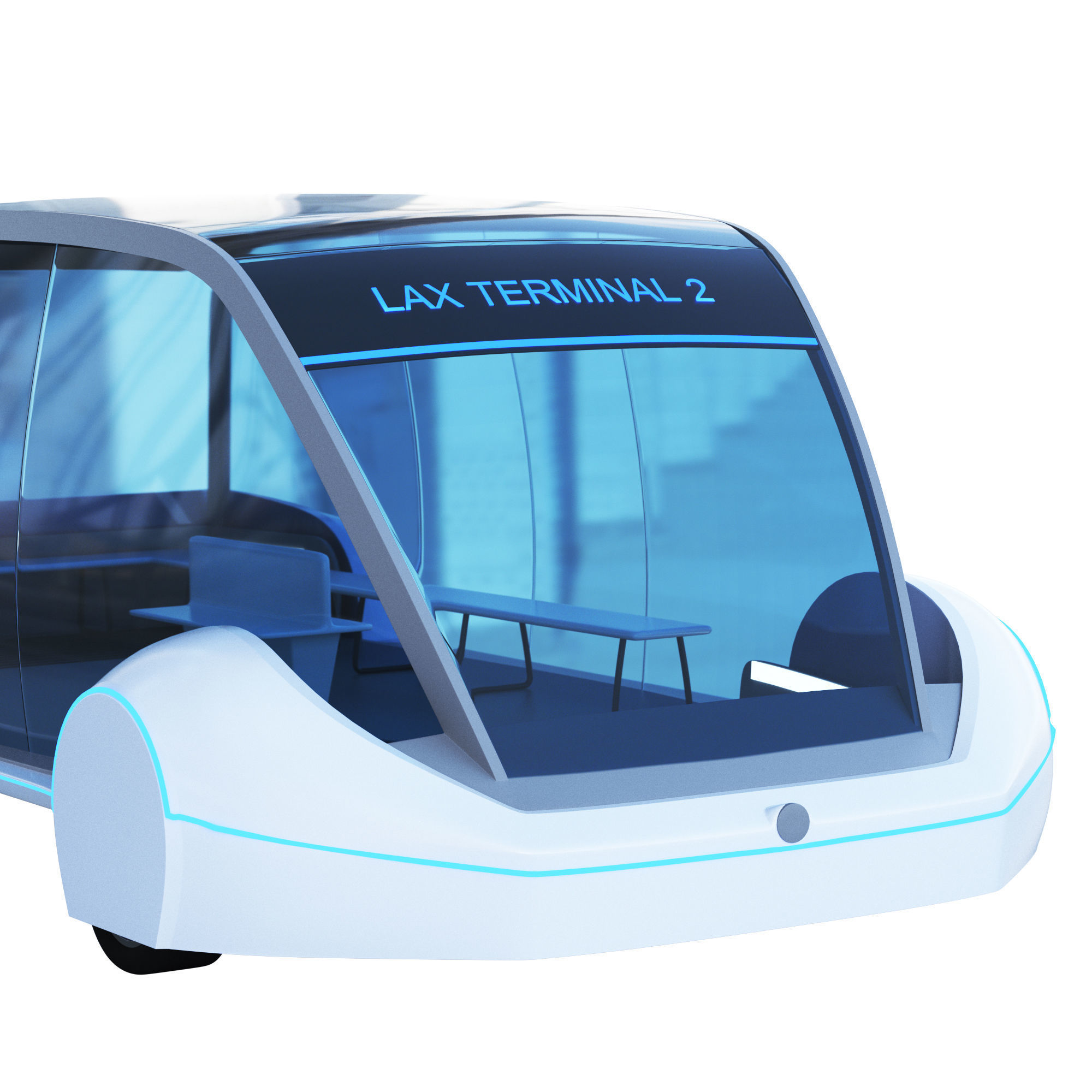 Tesla Pod 3D model | CGTrader