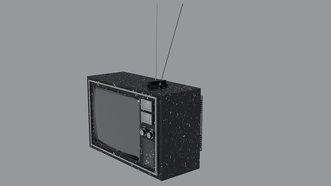 3D model tv object interior screen VR / AR / low-poly | CGTrader