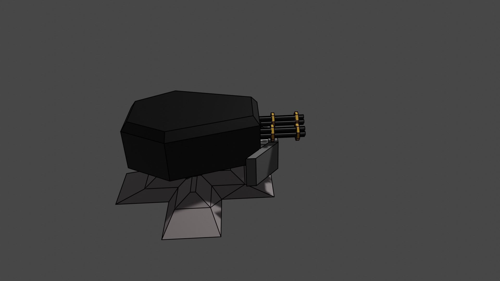 Sentry Turret free VR / AR / low-poly 3D model | CGTrader