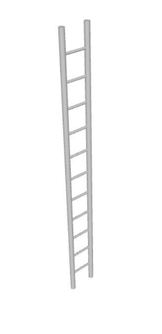 3D model low-poly ladder 3D model VR / AR / low-poly | CGTrader