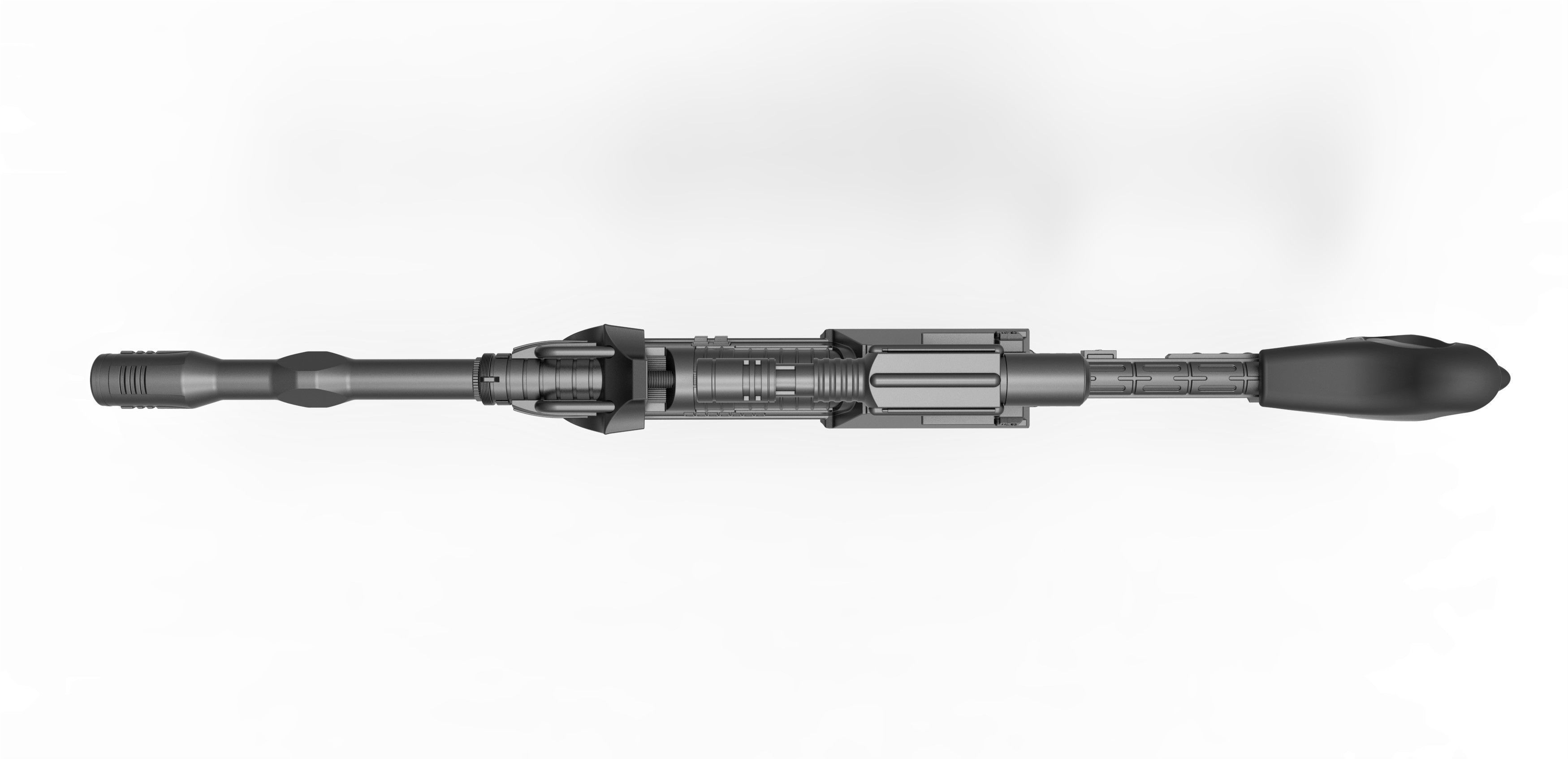 Klingon Assassin Rifle from Star Trek The Undiscovered Country 3D model ...