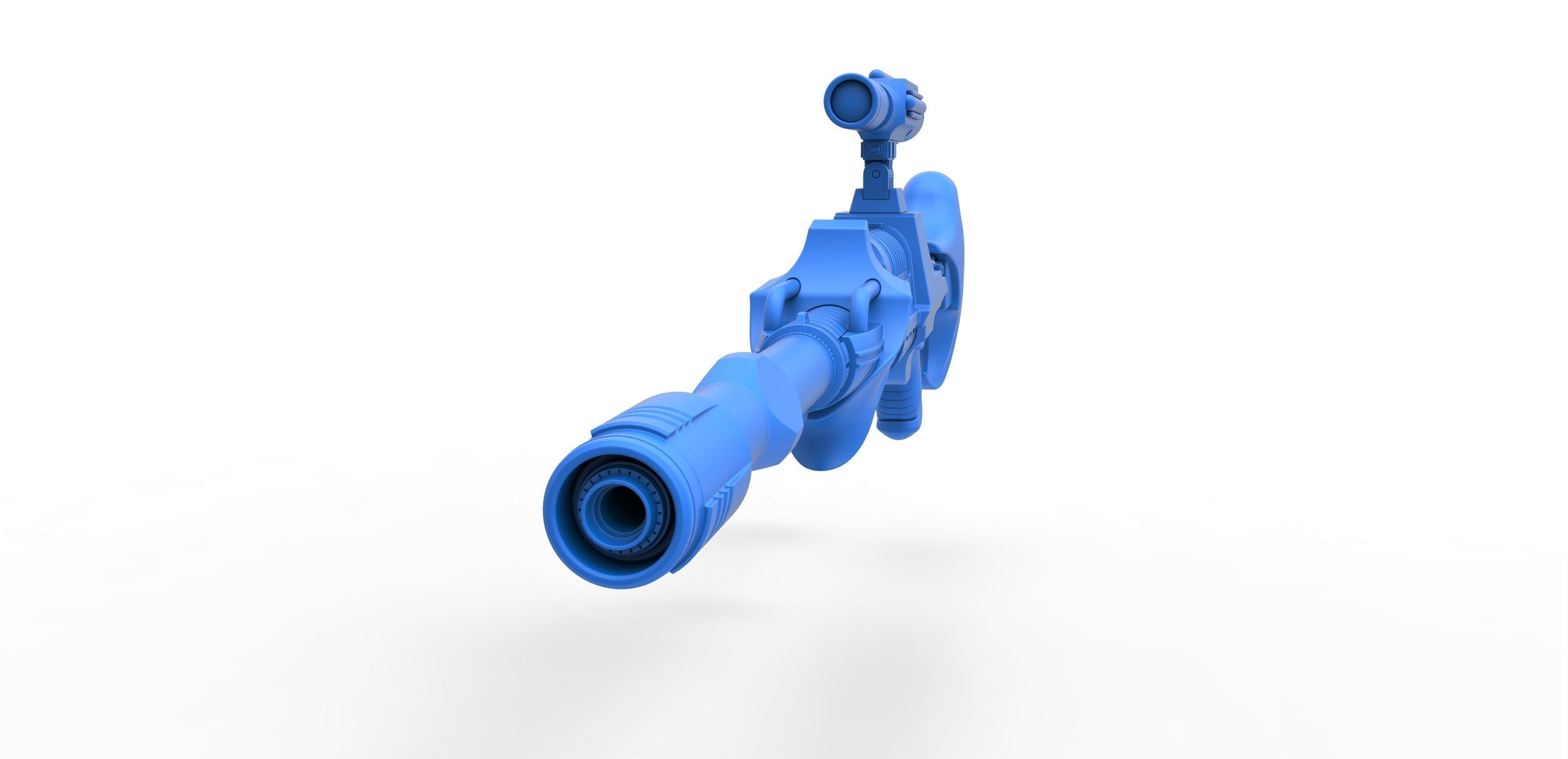 Klingon Assassin Rifle from Star Trek The Undiscovered Country 3D model ...