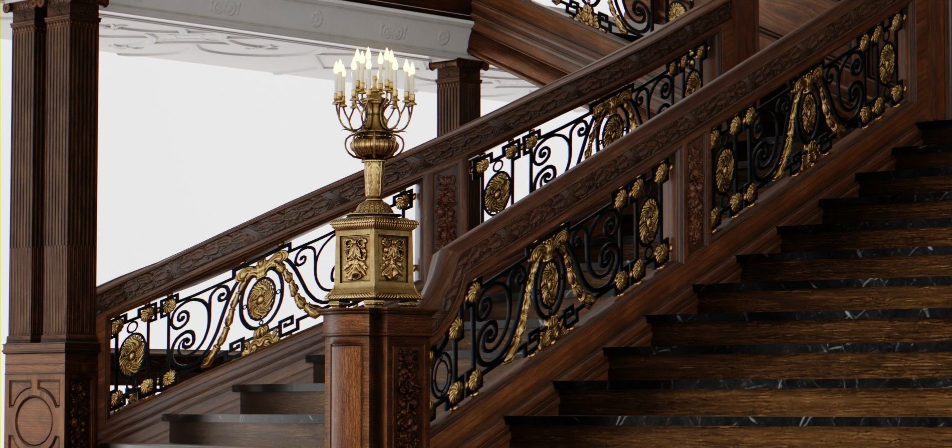 3D model Titanic - Interior - Assets Pack VR / AR / low-poly | CGTrader