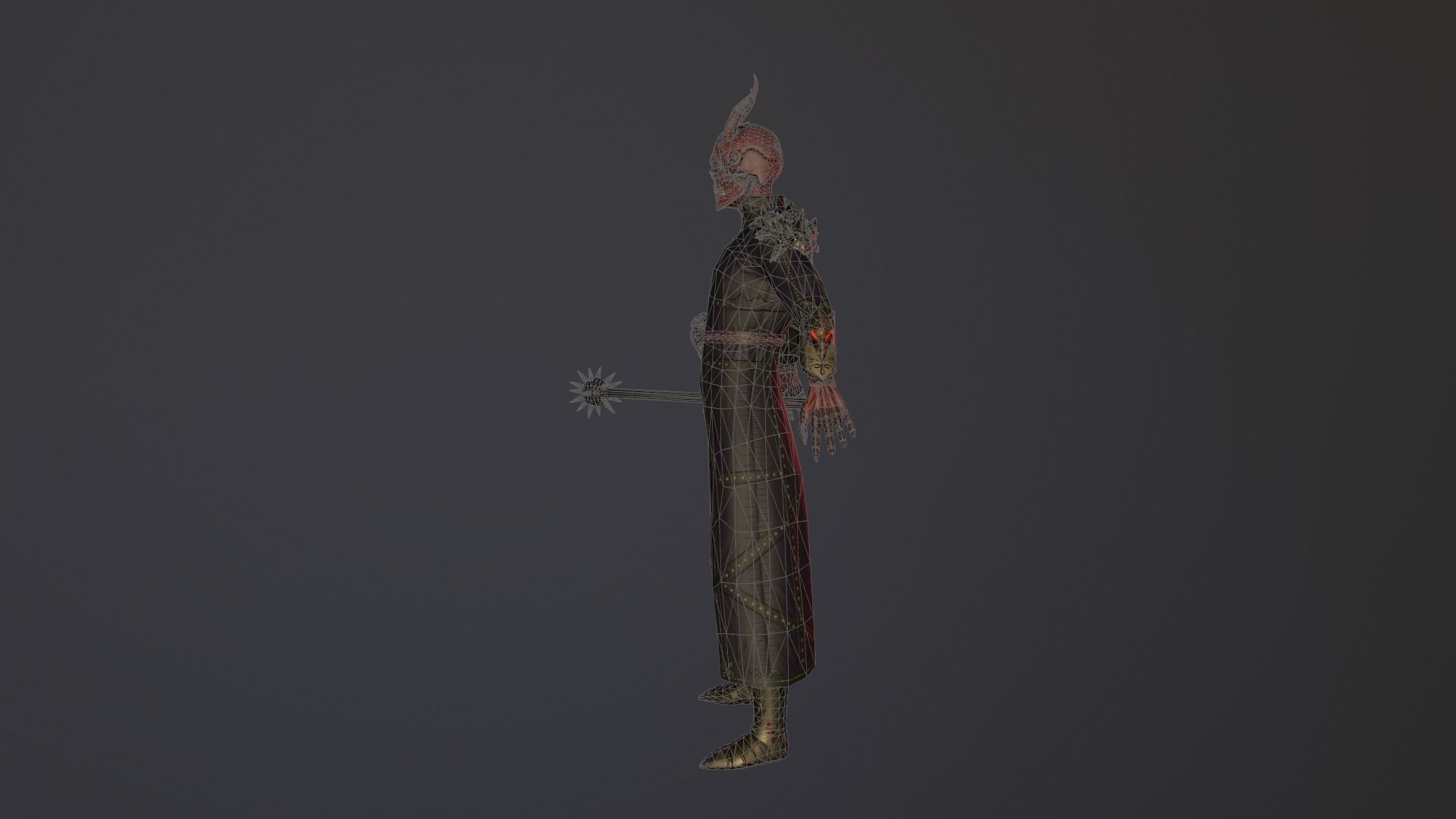 3D model Demonologist VR / AR / low-poly rigged animated | CGTrader