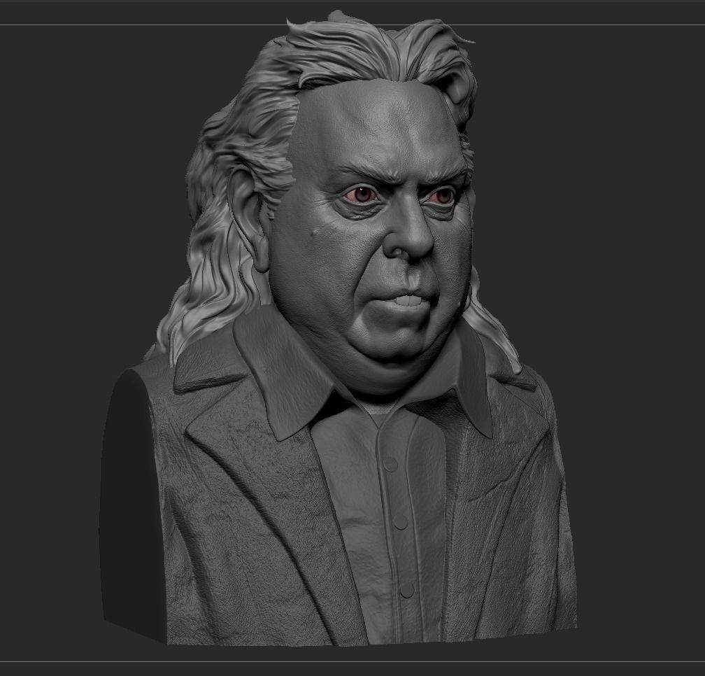 Peter Pettigrew - Wormtail bust 3D model 3D printable | CGTrader