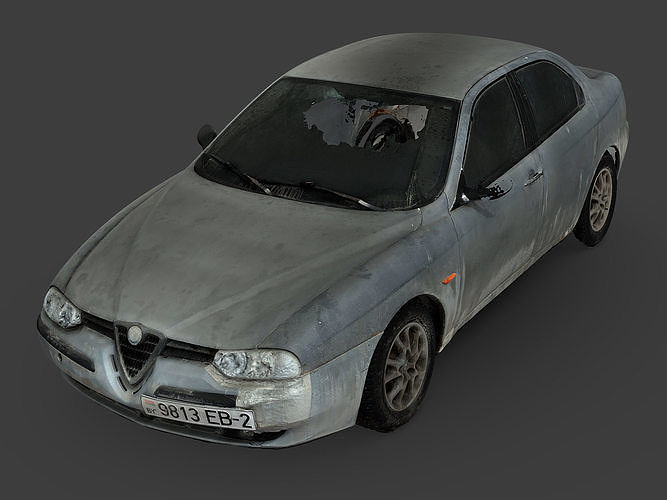 Alfa Romeo 156 RAW Scan 3D model | CGTrader