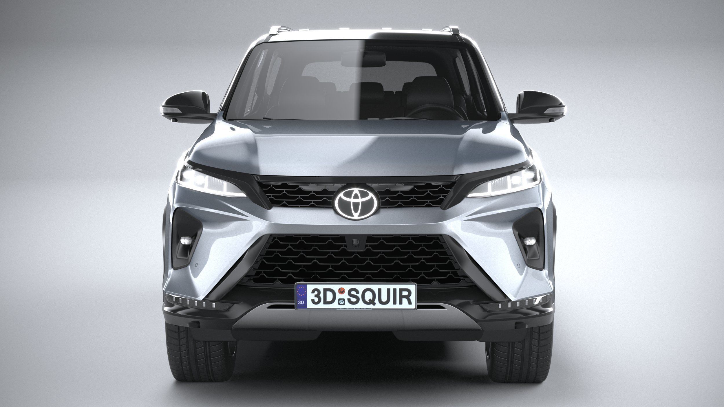 Toyota Fortuner 2021 3D model | CGTrader