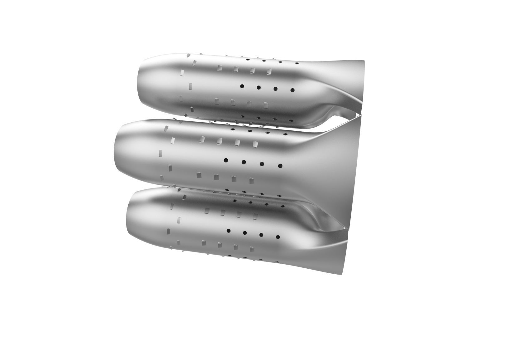 Turbojet engine combustion liner chamber 3D model 3D printable | CGTrader