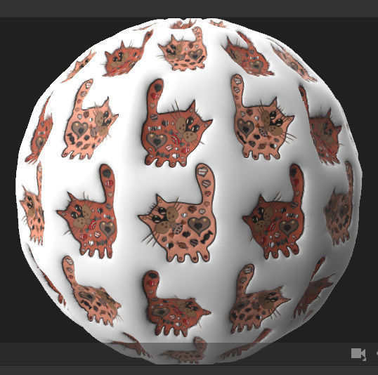 5 textures with cats PBR Texture | CGTrader
