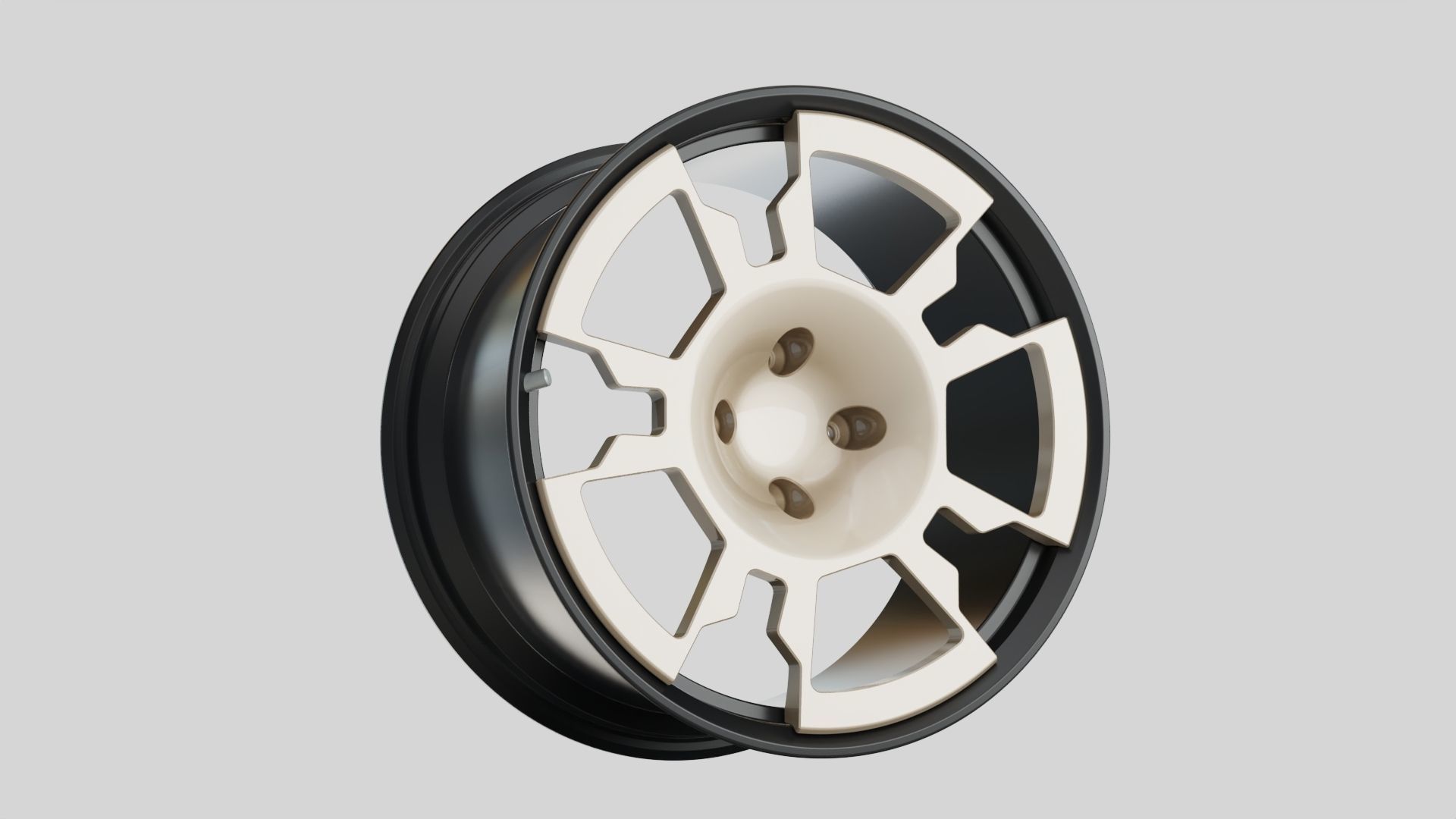 RETRO WHEEL rims 16 3D model | CGTrader