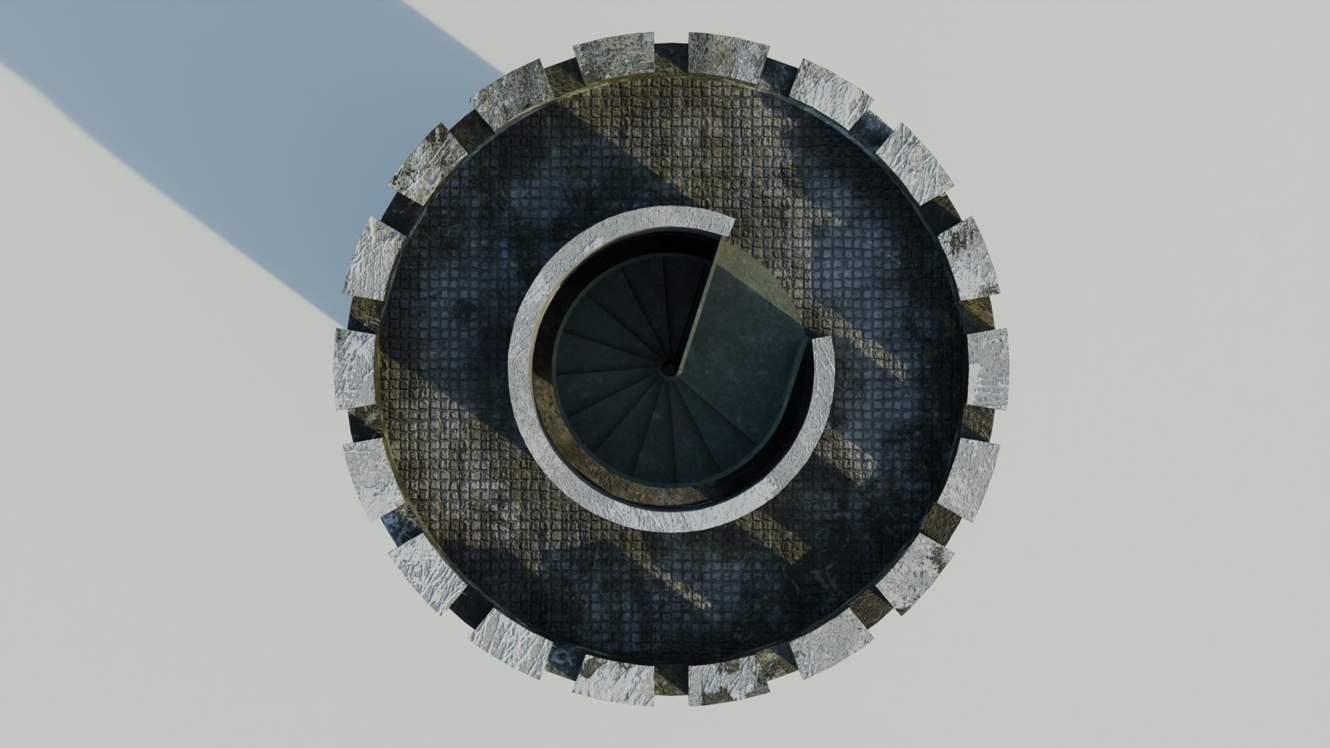 3D model Tower 3D model textures PBR 4K VR / AR / low-poly | CGTrader