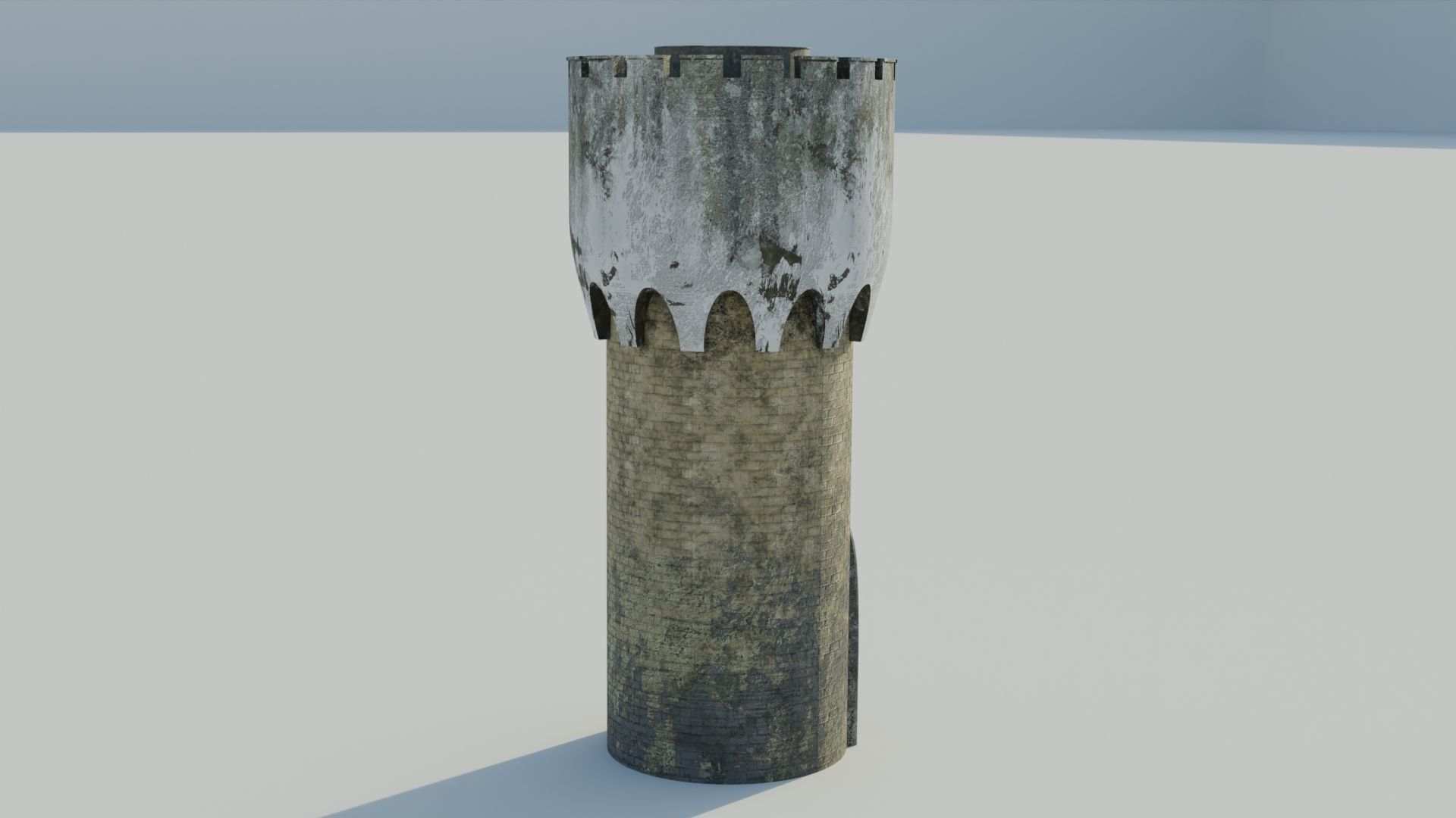 3D model Tower 3D model textures PBR 4K VR / AR / low-poly | CGTrader