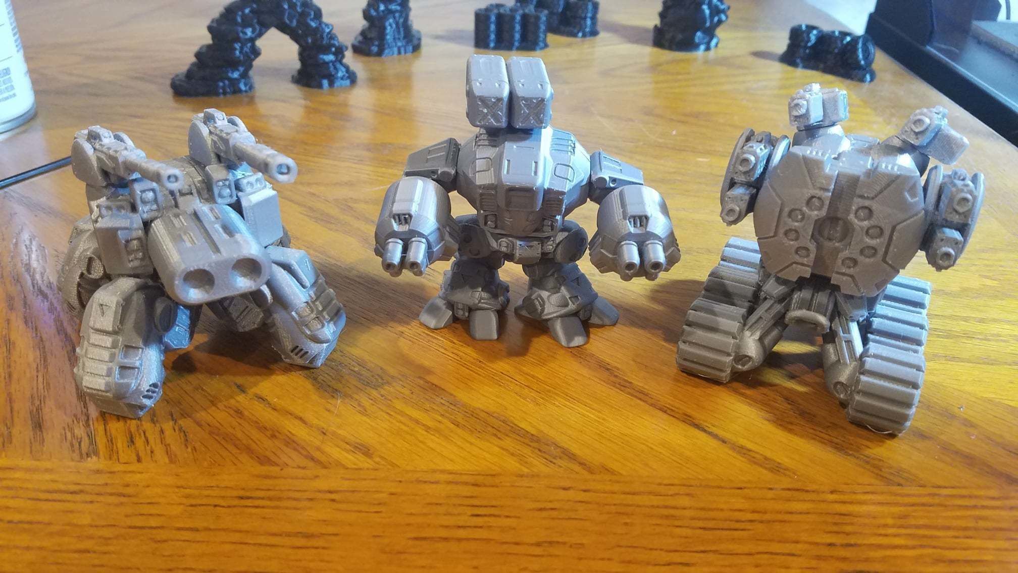 CHIBI-TECH SD - BURLEIGH-II-SOLO 3D model 3D printable | CGTrader