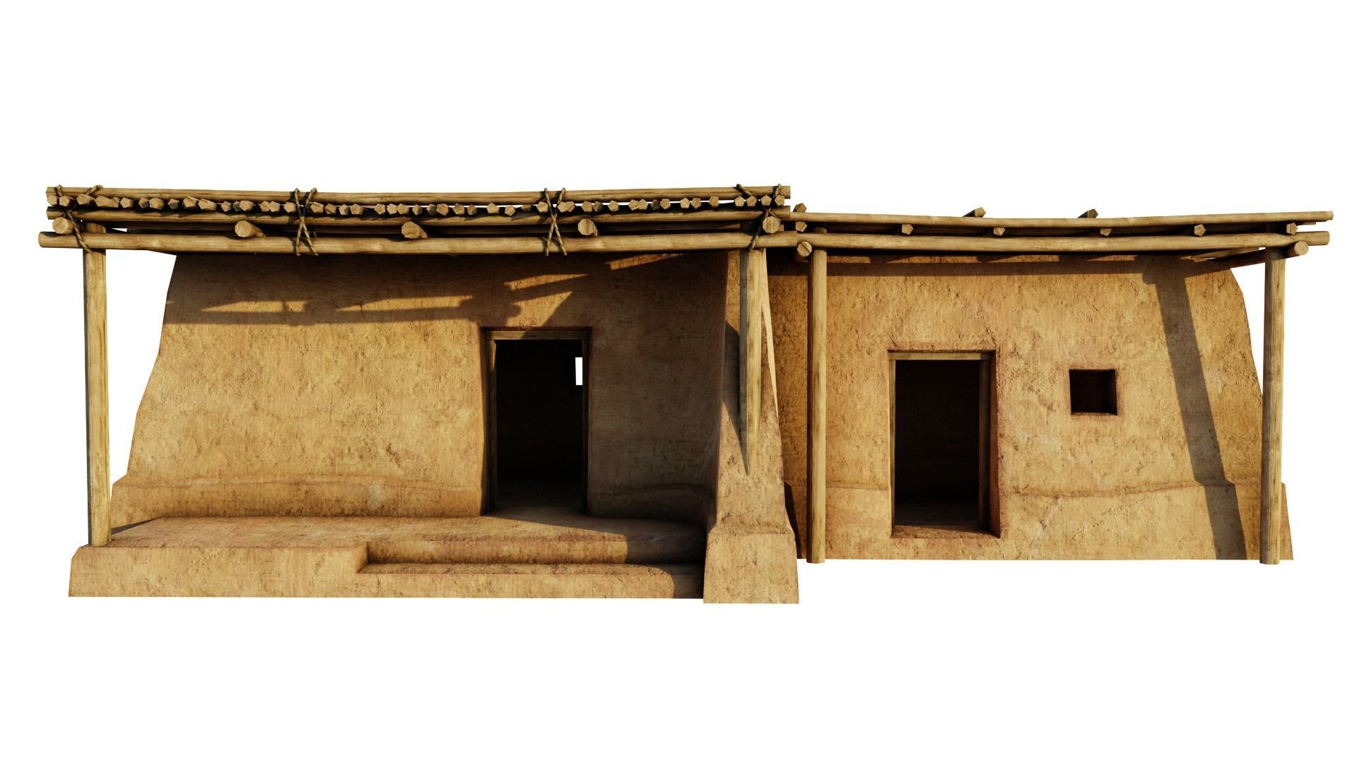 Desert Buildings Collection VR / AR / low-poly | CGTrader