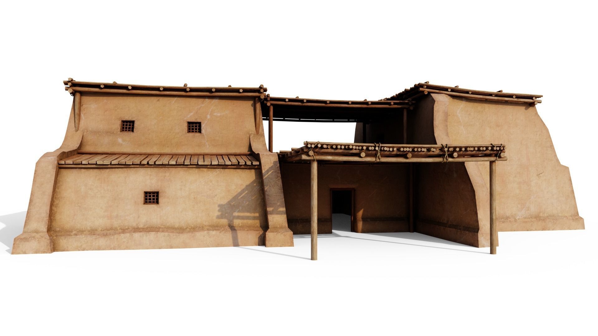 Desert Buildings Collection | CGTrader