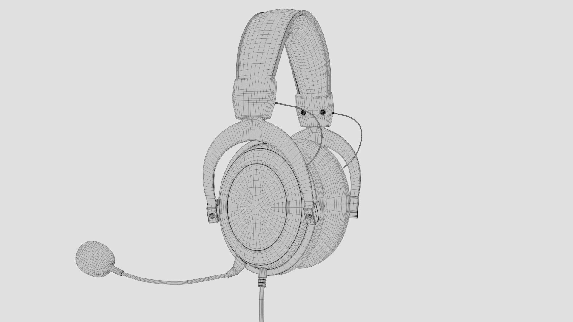 HyperX Cloud II - Gaming Headset Headphone 3D model | CGTrader