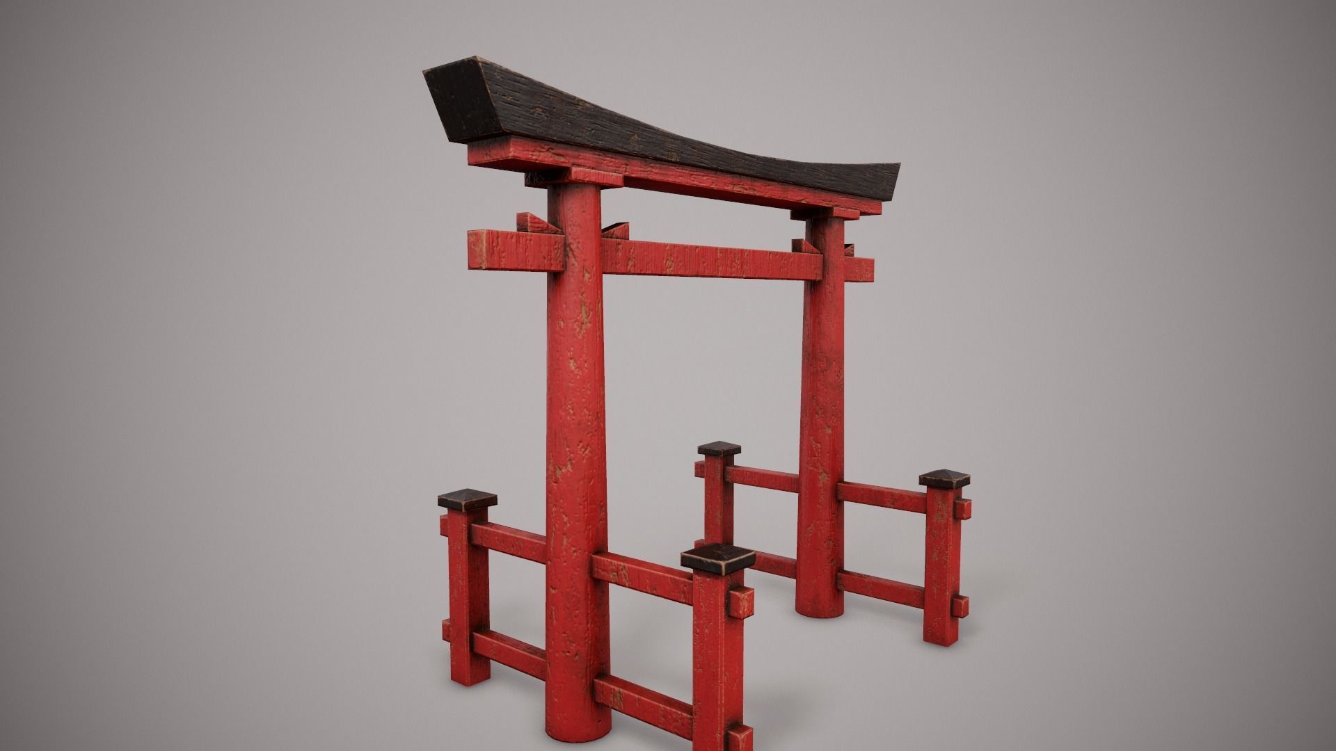 3D model Torii Gate VR / AR / low-poly | CGTrader