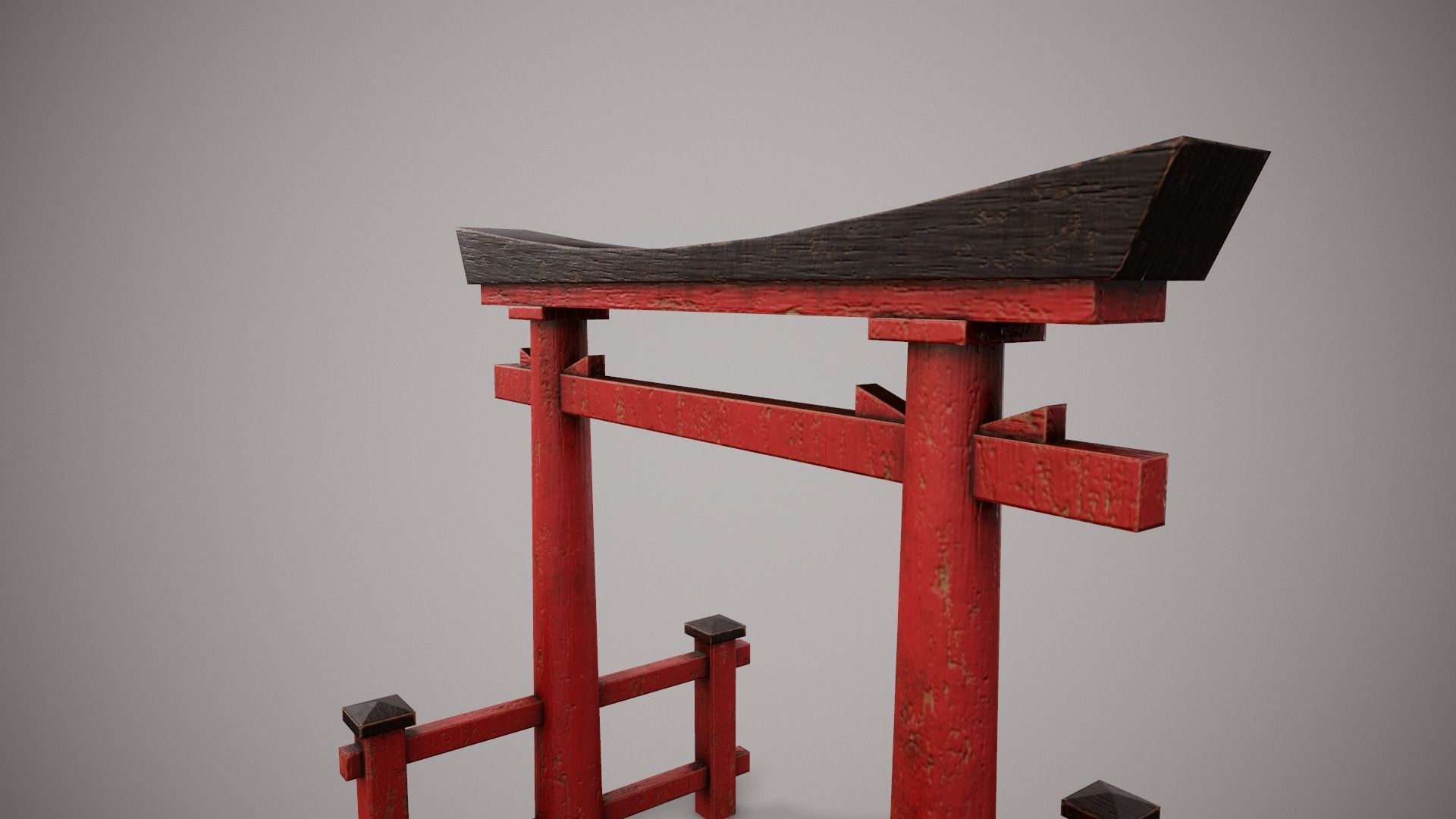 3D model Torii Gate VR / AR / low-poly | CGTrader