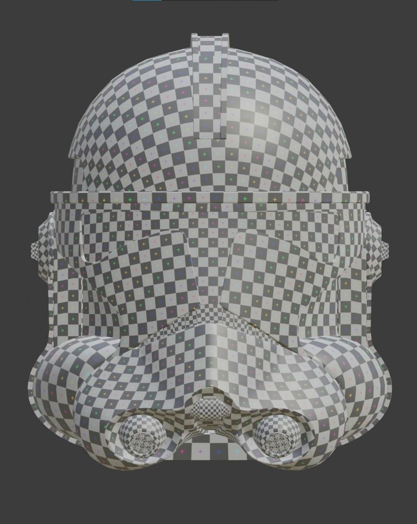 3D model Star Wars Clone Trooper Helmet VR / AR / low-poly | CGTrader