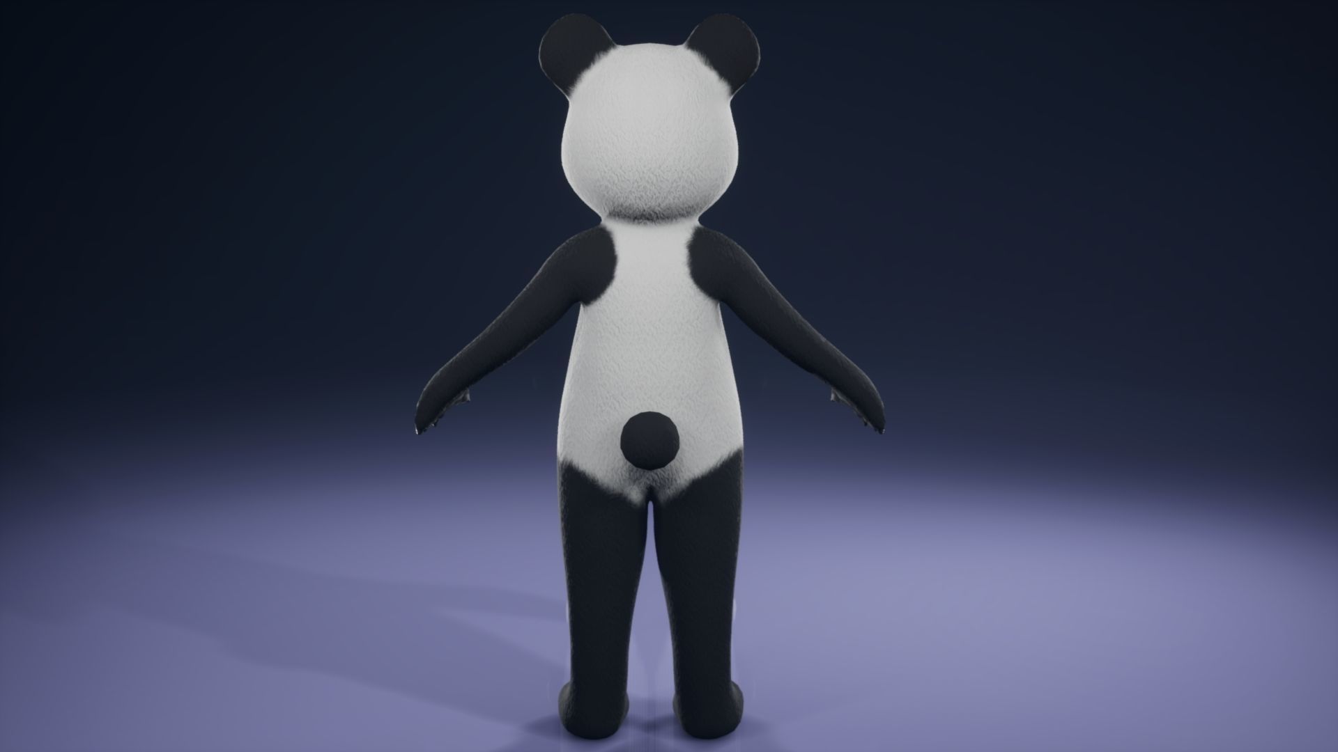 3D model Character FurSuit Bear VR / AR / low-poly animated | CGTrader