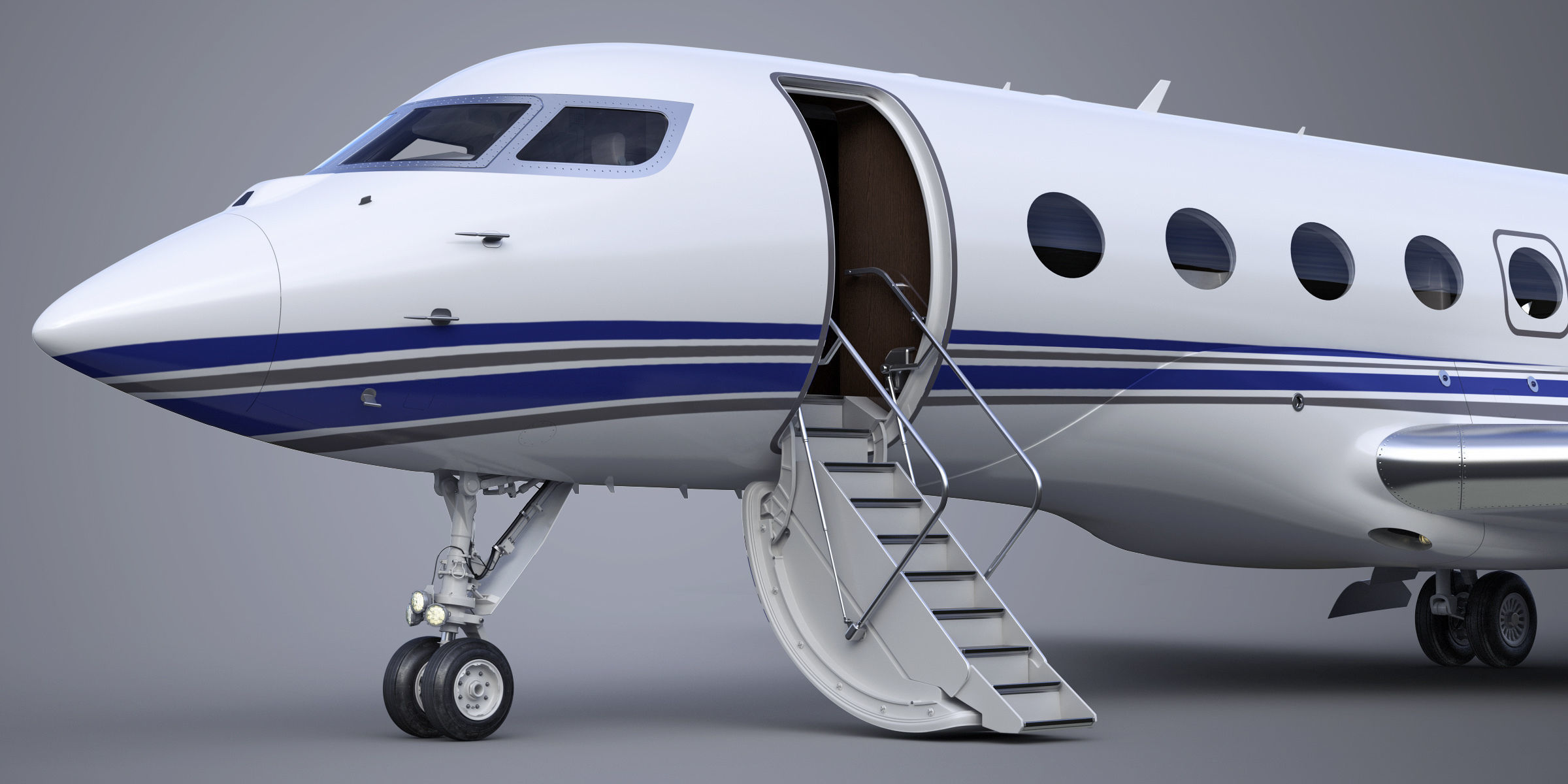 Gulfstream G650 Business Jet 3D model | CGTrader