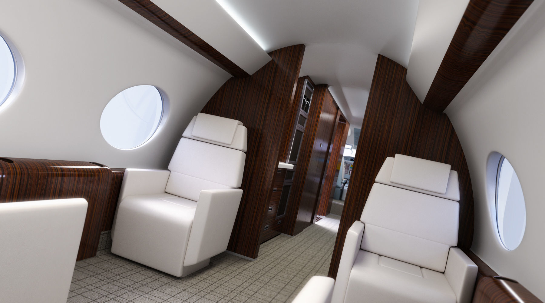 Gulfstream G650 Business Jet 3D model | CGTrader