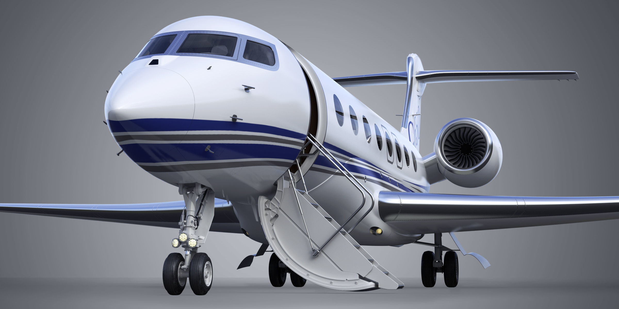 Gulfstream G650 Business Jet 3D model | CGTrader