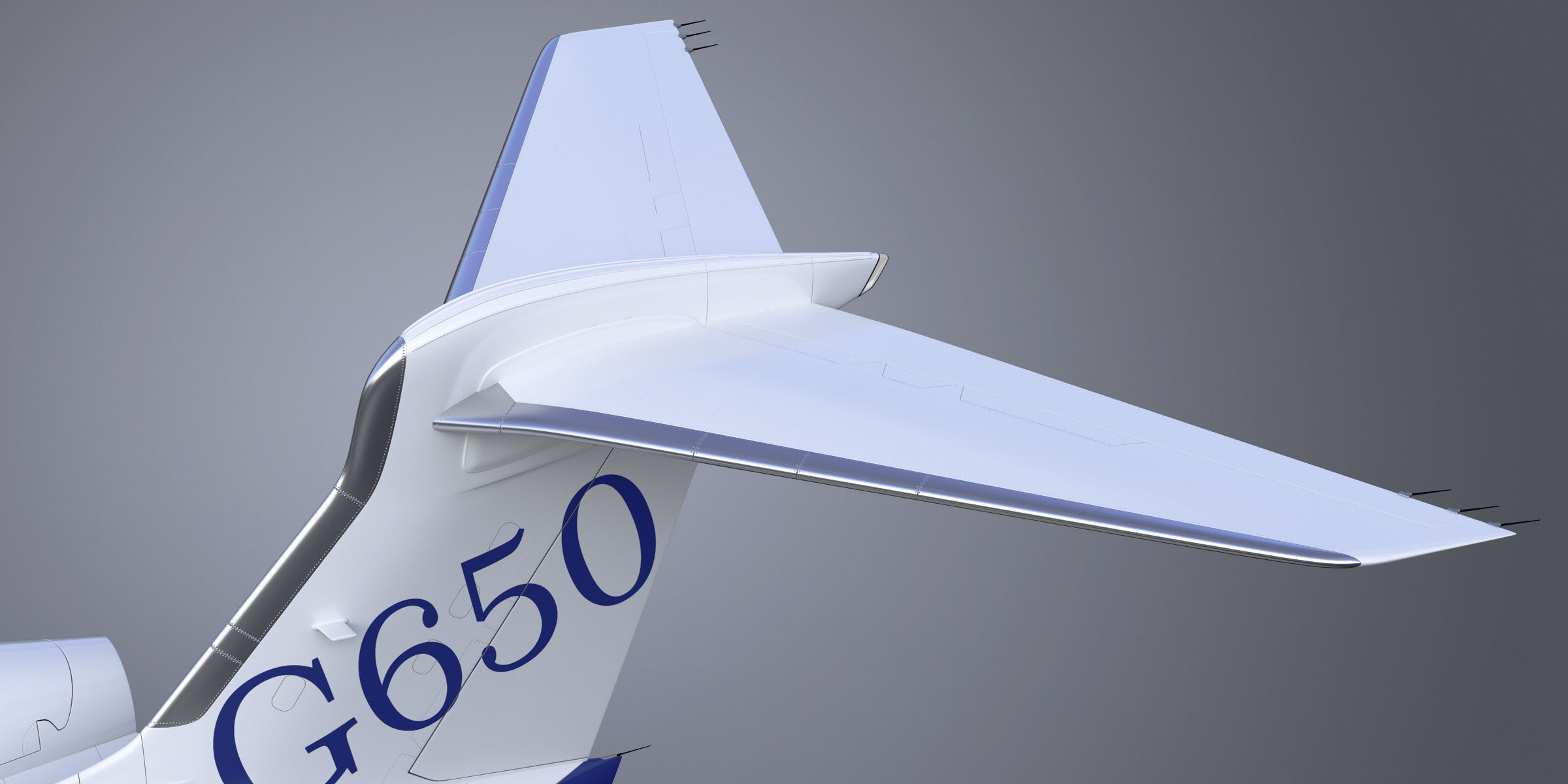 Gulfstream G650 Business Jet 3D model | CGTrader