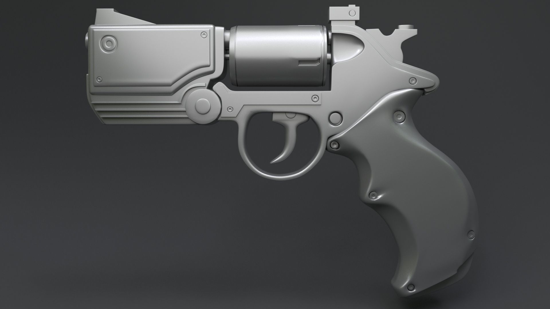 Weapon death gun in overwatch 3D model | CGTrader