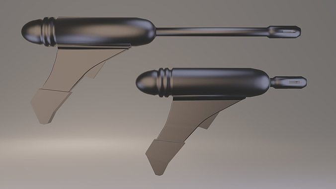 ELG-3A Blaster Bundle -- Padme Amidala 3D model | CGTrader