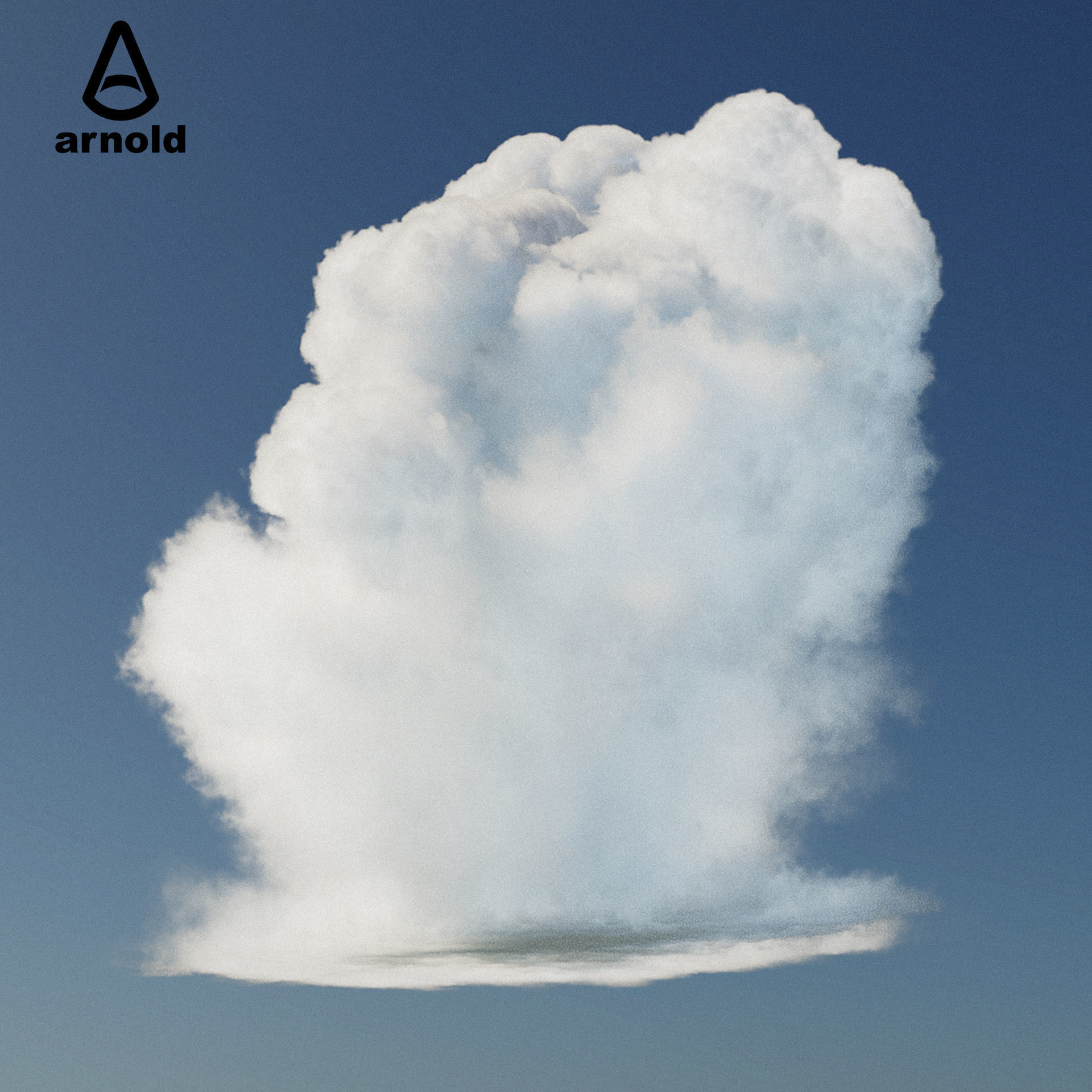 Photorealistic Vdb cumulus cloud type A 3D model | CGTrader