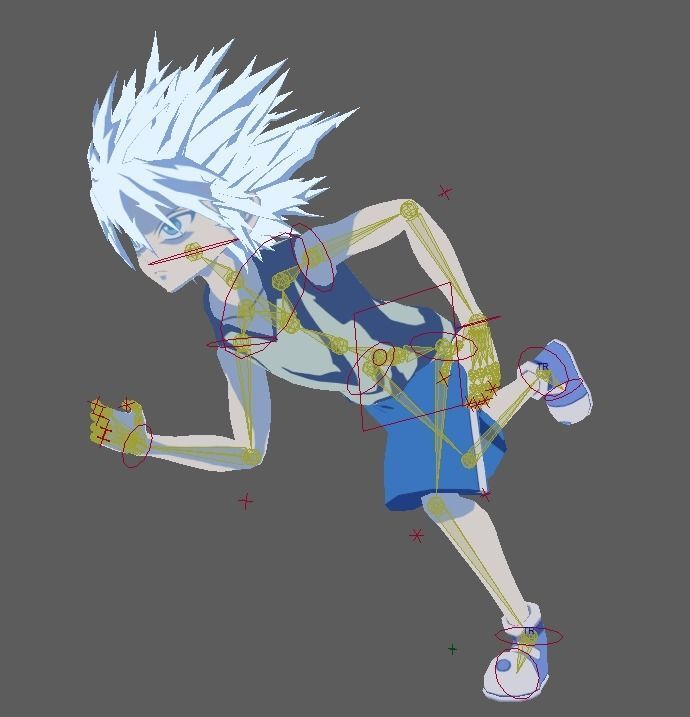 3D model God Speed Killua VR / AR / low-poly | CGTrader