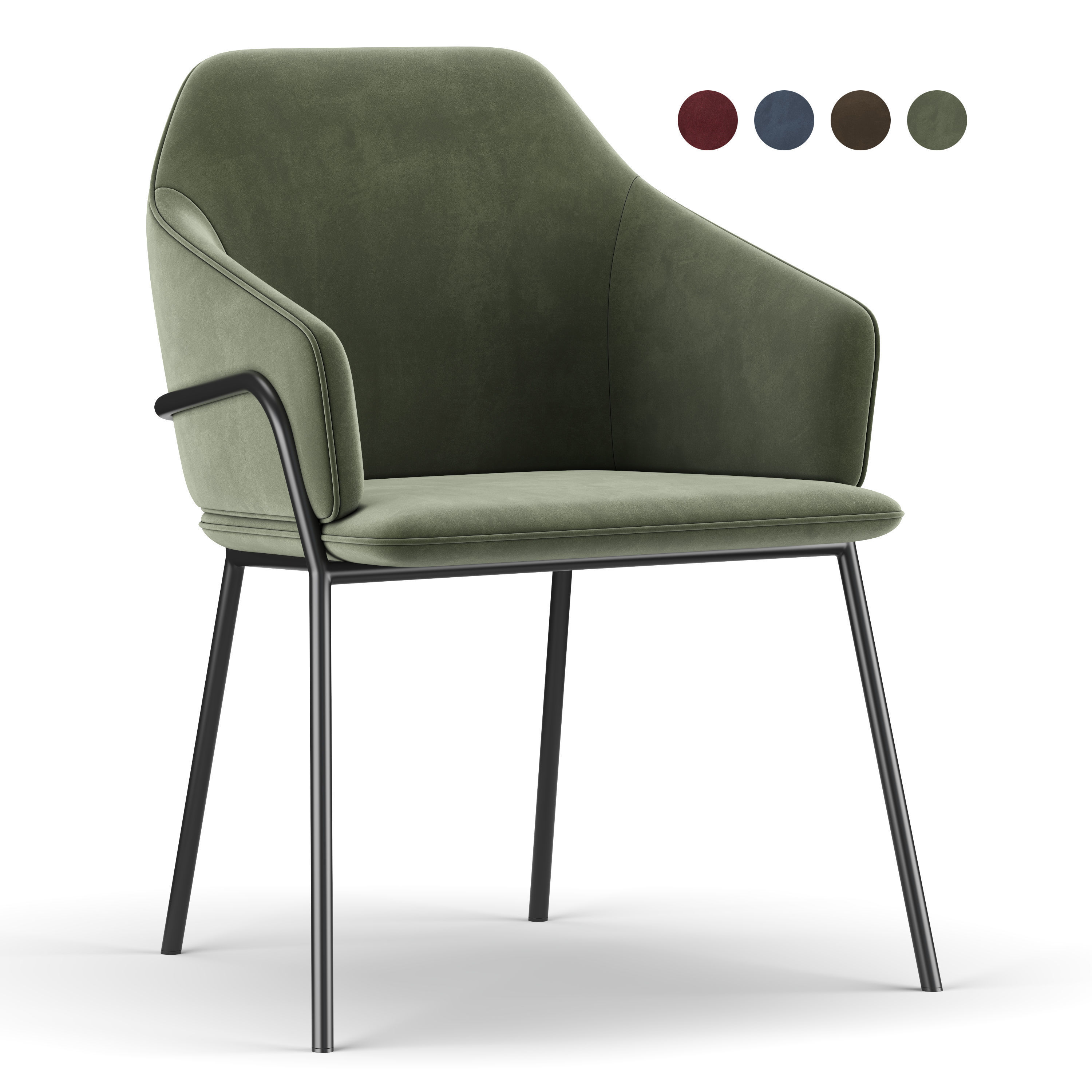 Stanley Dining Chair 3D model | CGTrader