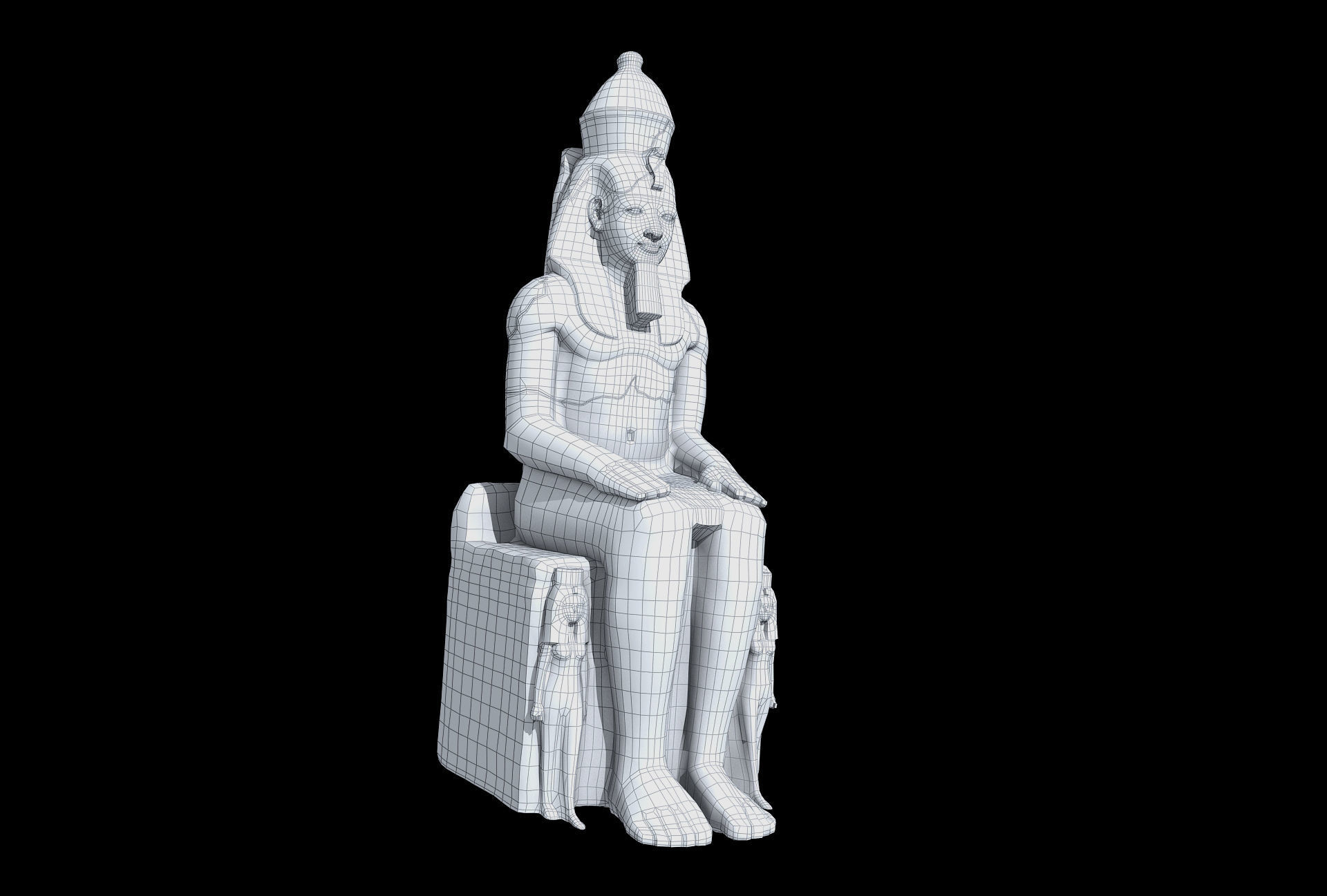 King Ramses II 3D model | CGTrader