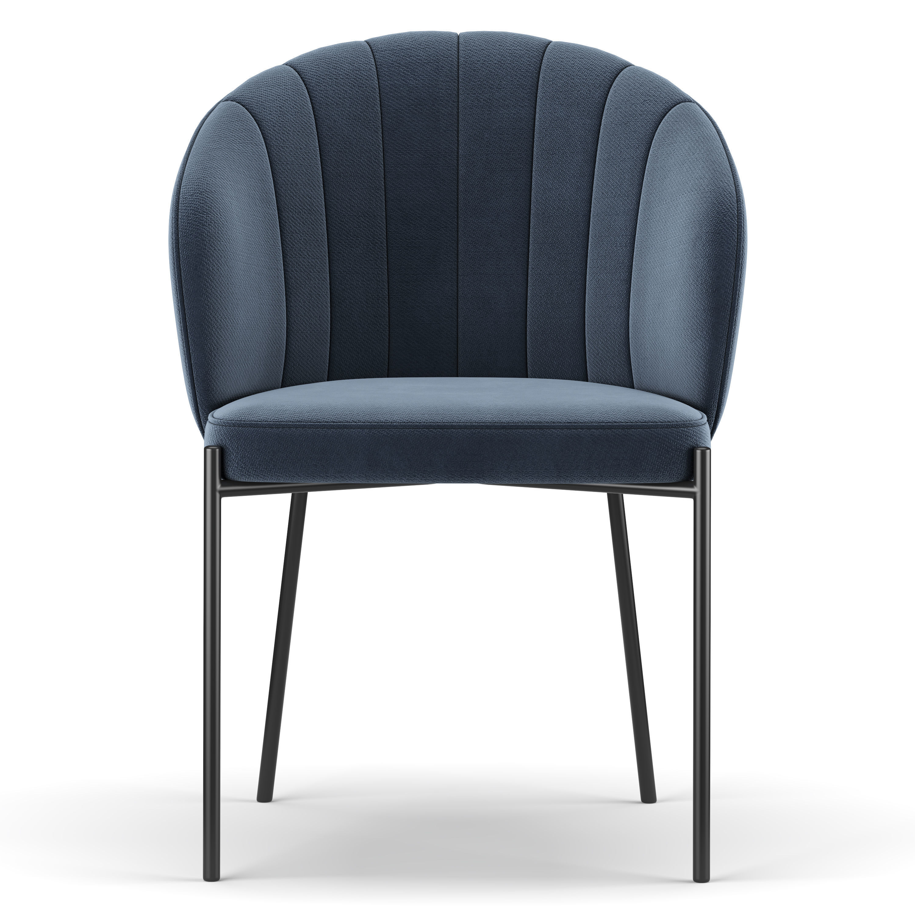 Shell Back Dining Chair 3D model | CGTrader