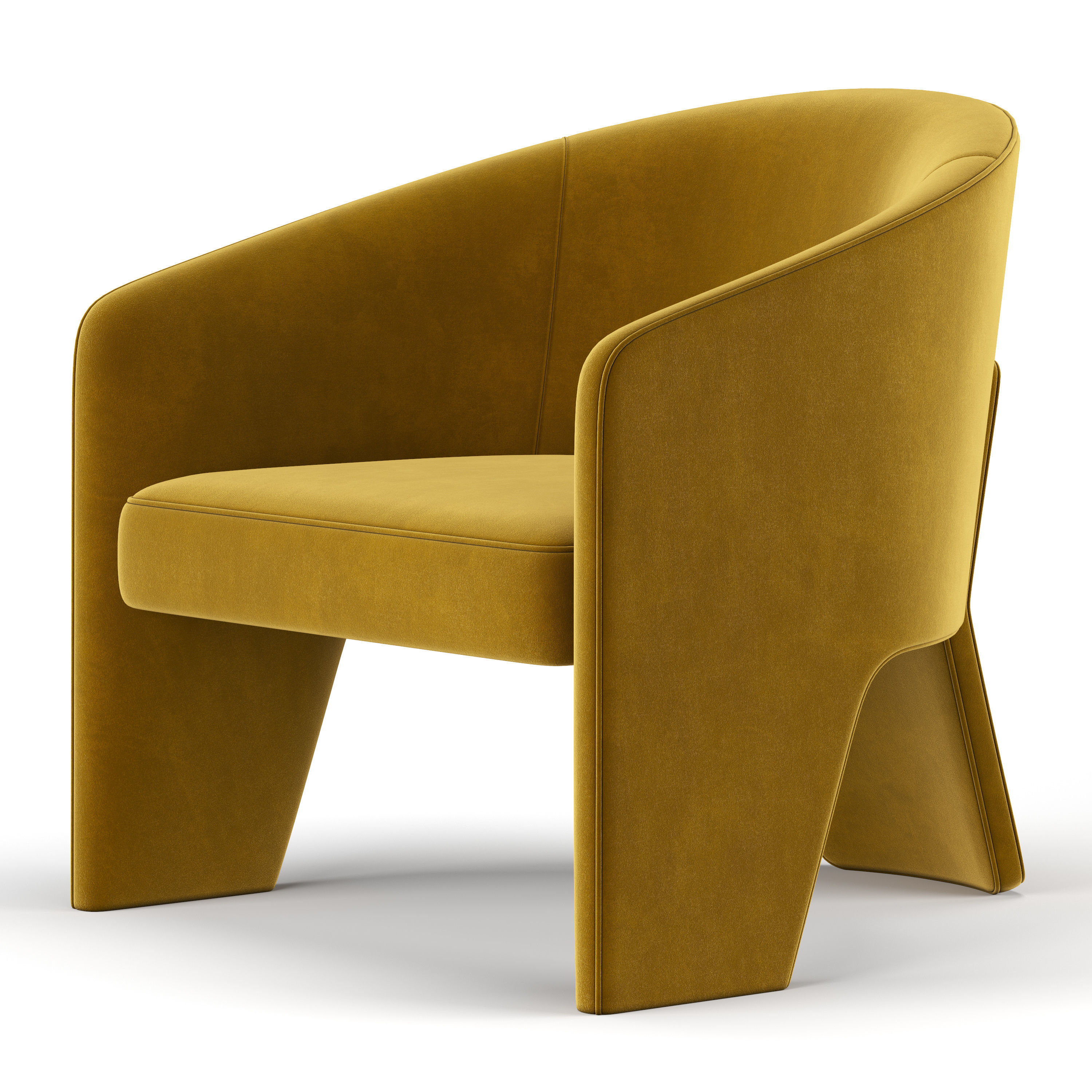 Fae Accent Chair 3D model | CGTrader