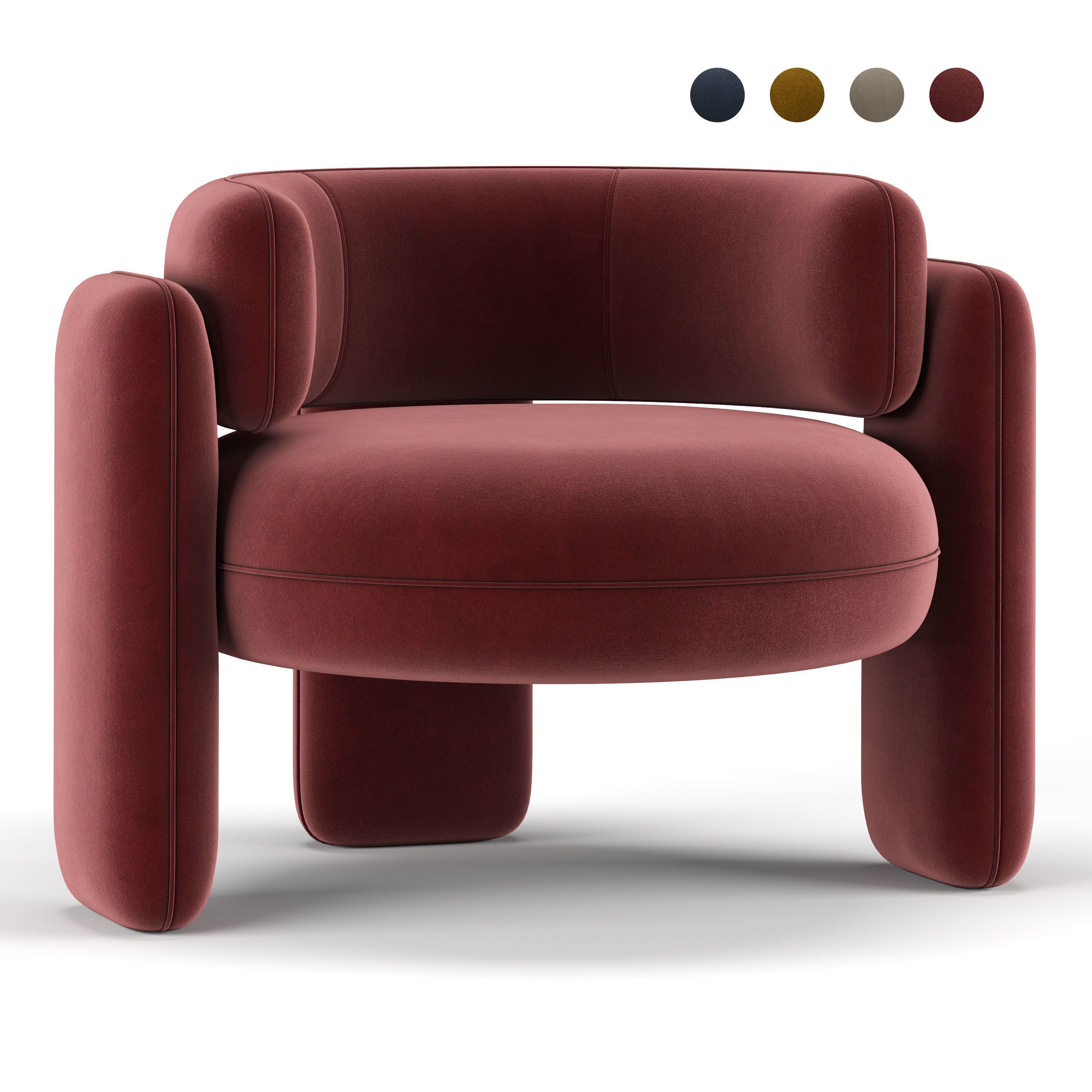 Embrace Armchair 3D model | CGTrader