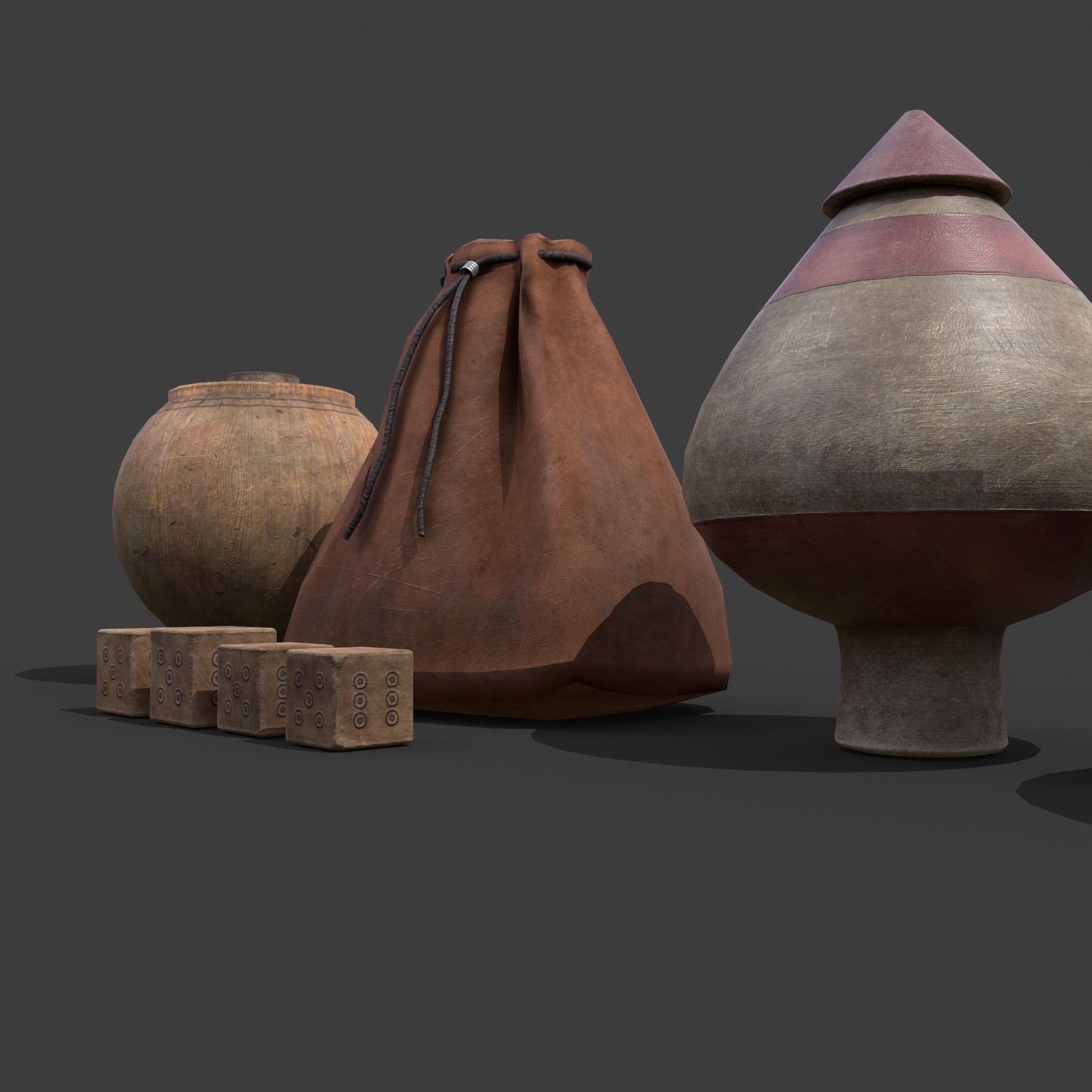 Medieval Games Pieces Pack 3D Model Collection | CGTrader