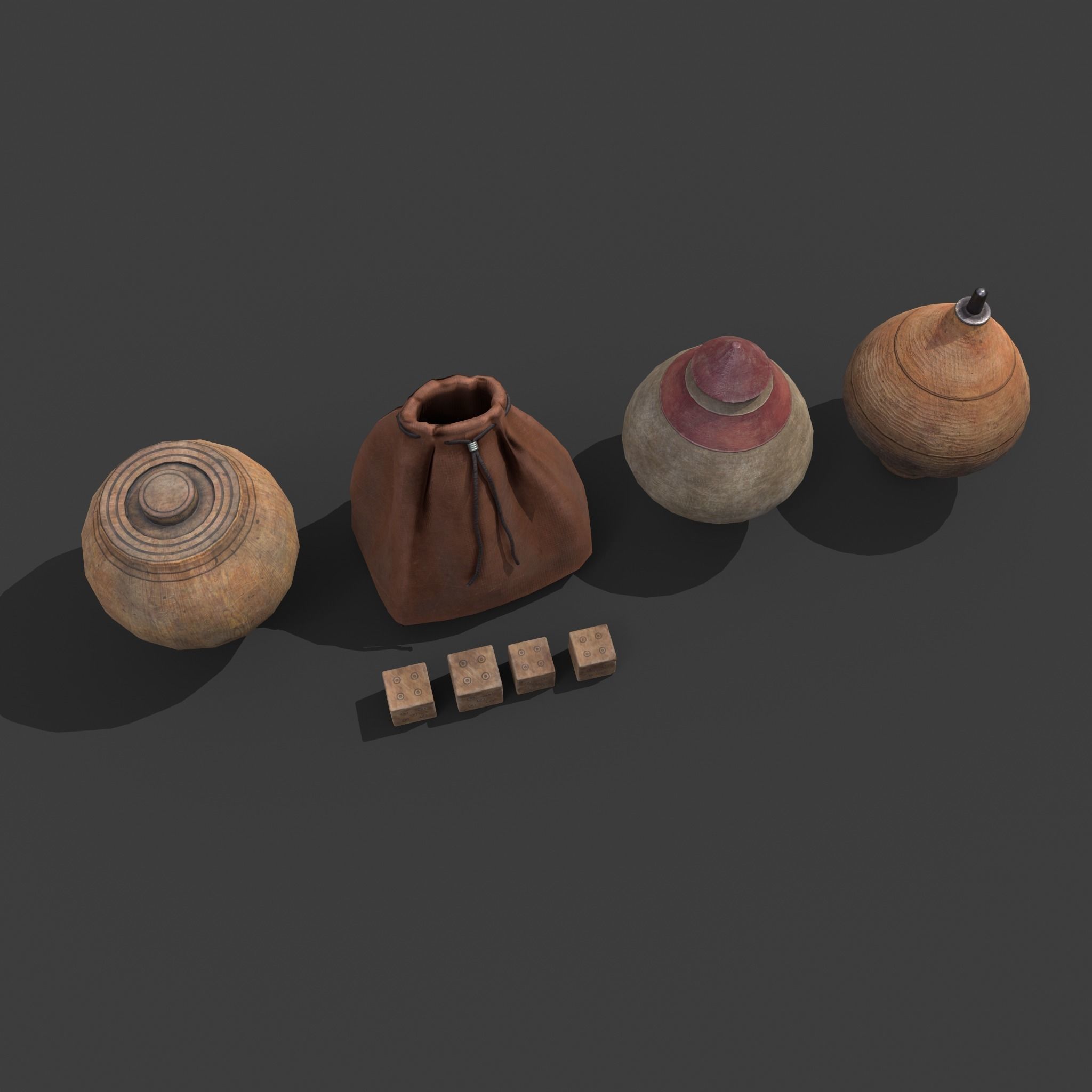 Medieval Games Pieces Pack 3D Model Collection | CGTrader